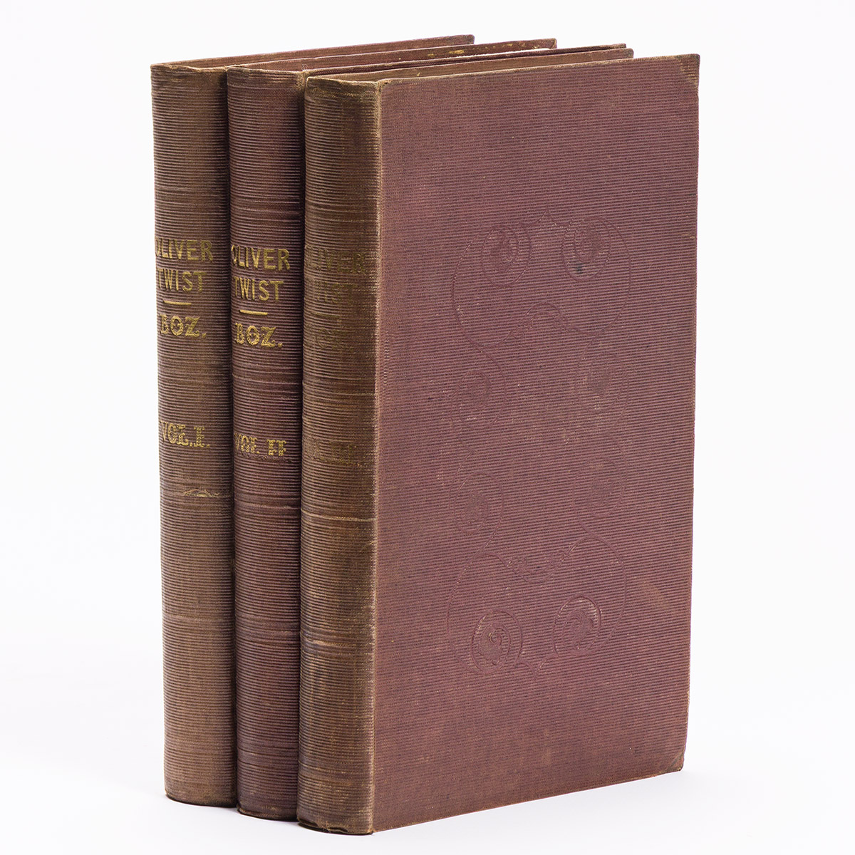 Dickens, Charles (1812-1870) Oliver Twist, a fine first edition in ...