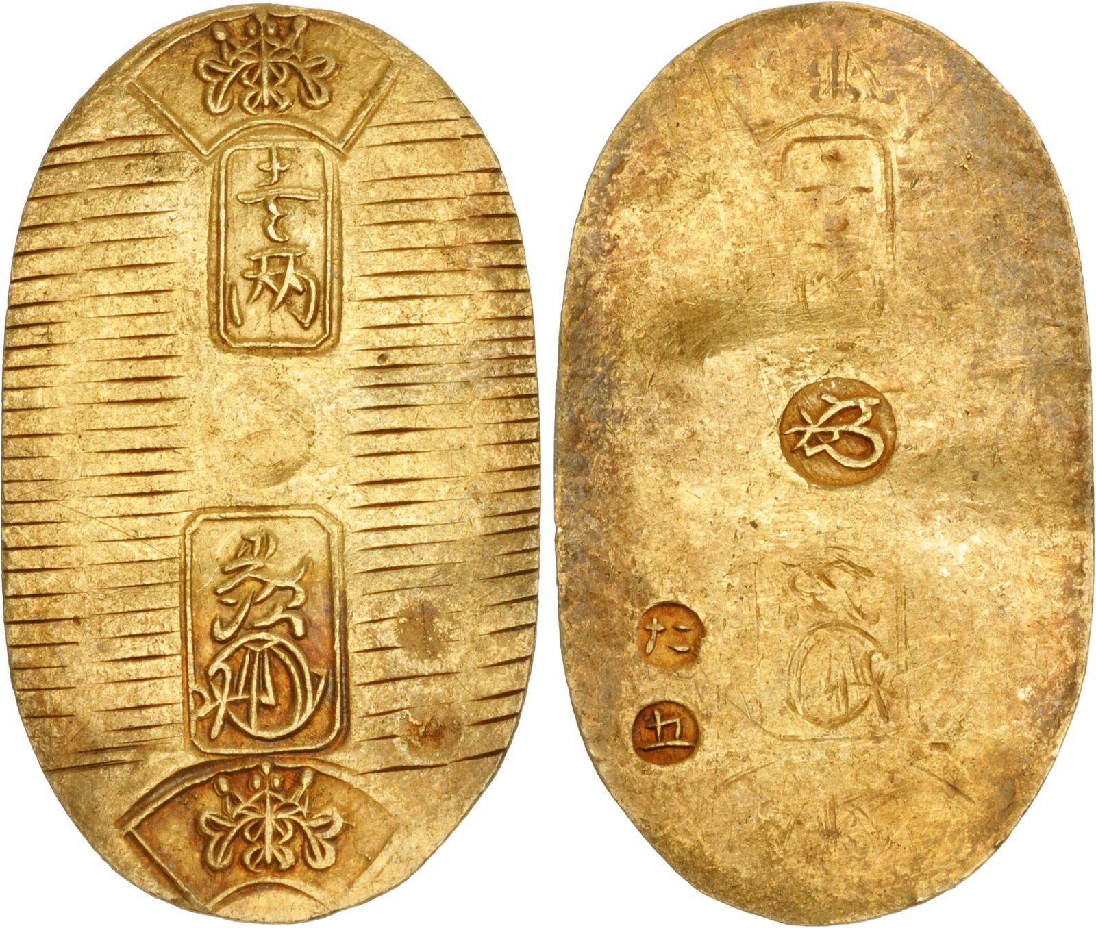 JAPAN, Edo Period. Manen Era. 1859-1860. AV Koban (20x36mm, 3.36 g ...