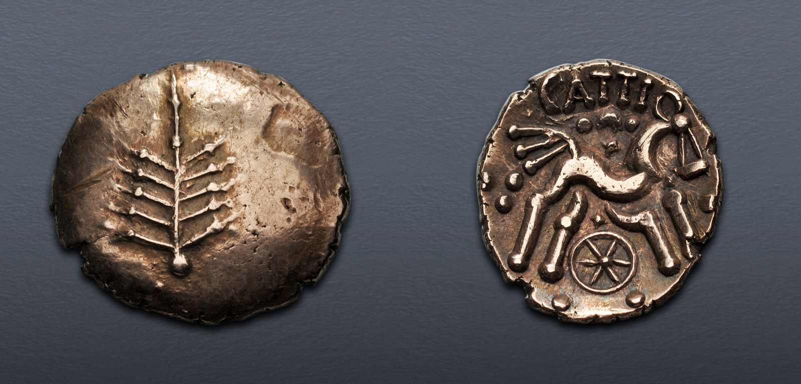 CELTIC, Dobunni. Catti. Circa AD 1-20(?). AV Stater (20mm, 5.45 g, 9h ...