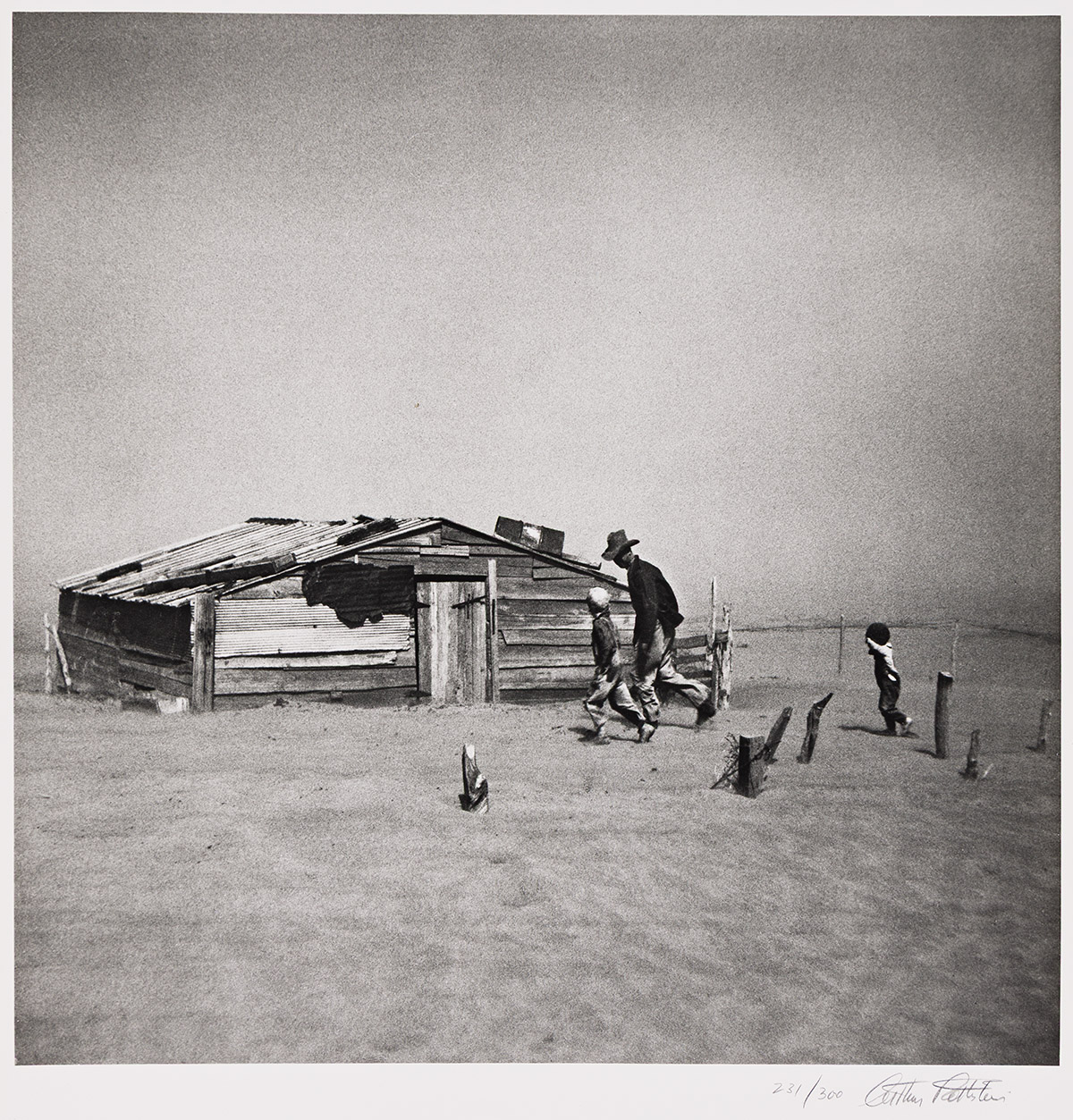 ARTHUR ROTHSTEIN (1915-1985) Dust Storm, Cimarron County, Oklahoma ...