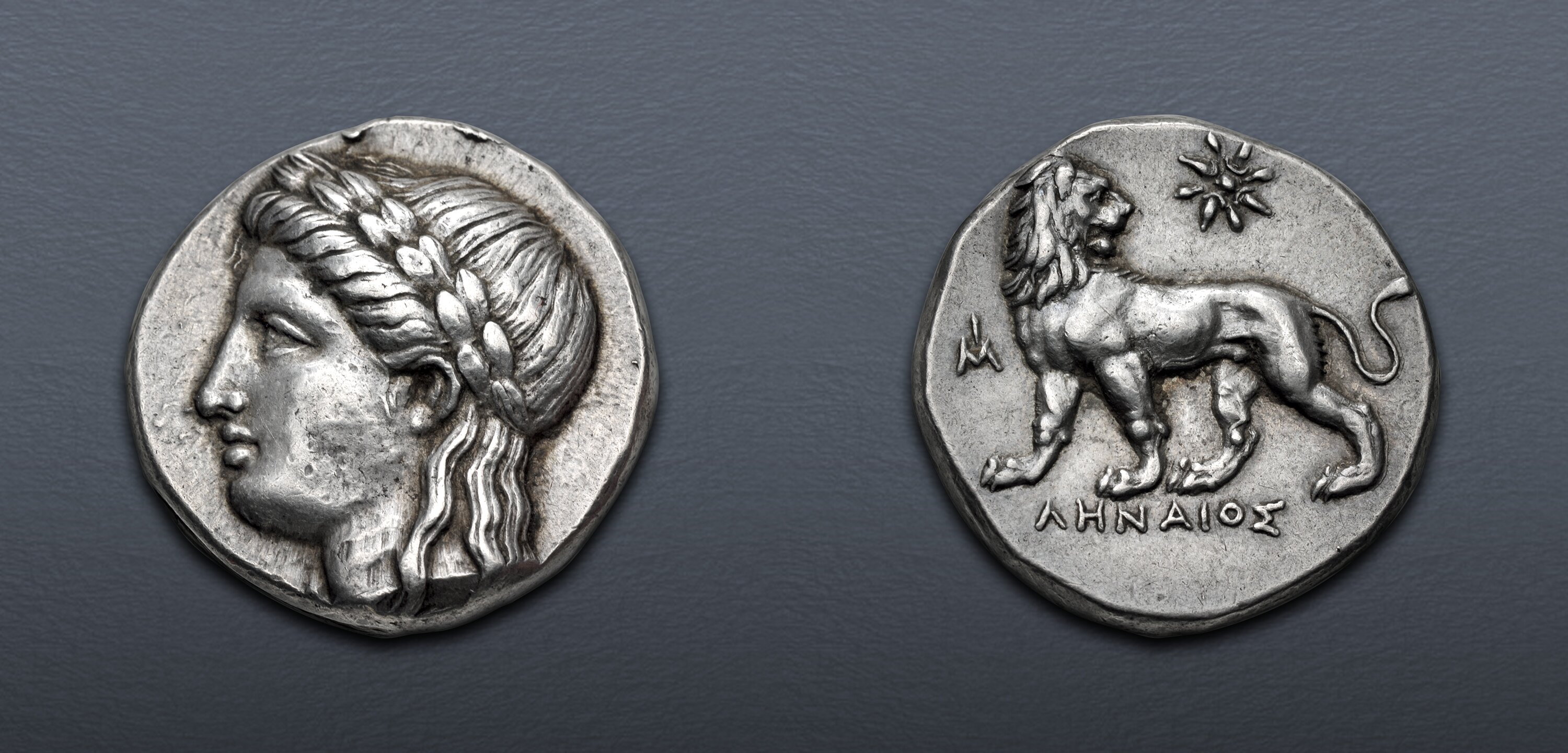 IONIA, Miletos. Circa 350-340 BC. AR Tetradrachm (23mm, 15.34 g, 12h ...