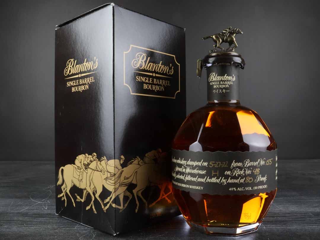 Blanton's 'Black Label' Japanese Release Bourbon (Letter L) | Unicorn ...