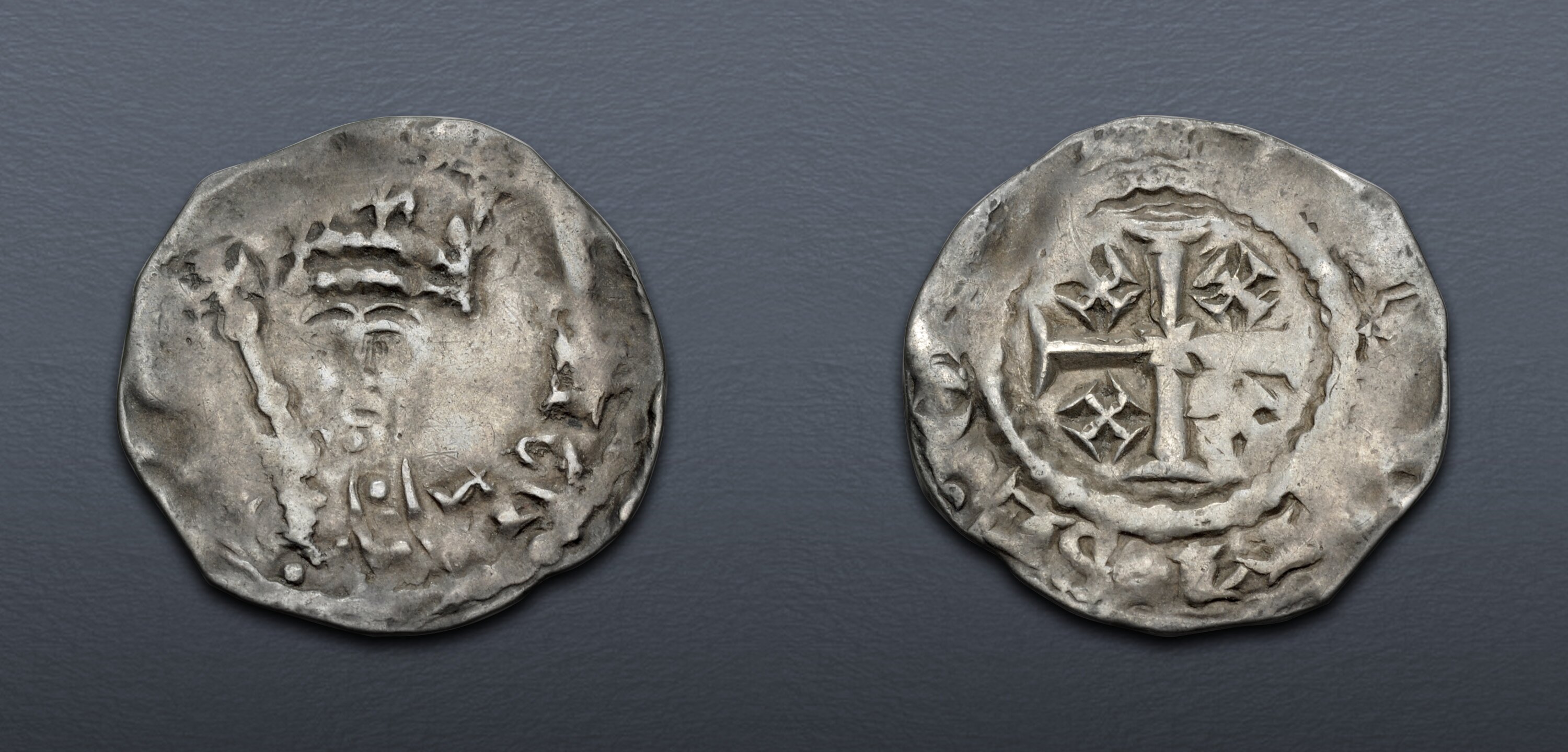 PLANTAGENET. Henry II. 1154-1189. AR Penny (19.5mm, 1.25 g, 12h). Cross ...