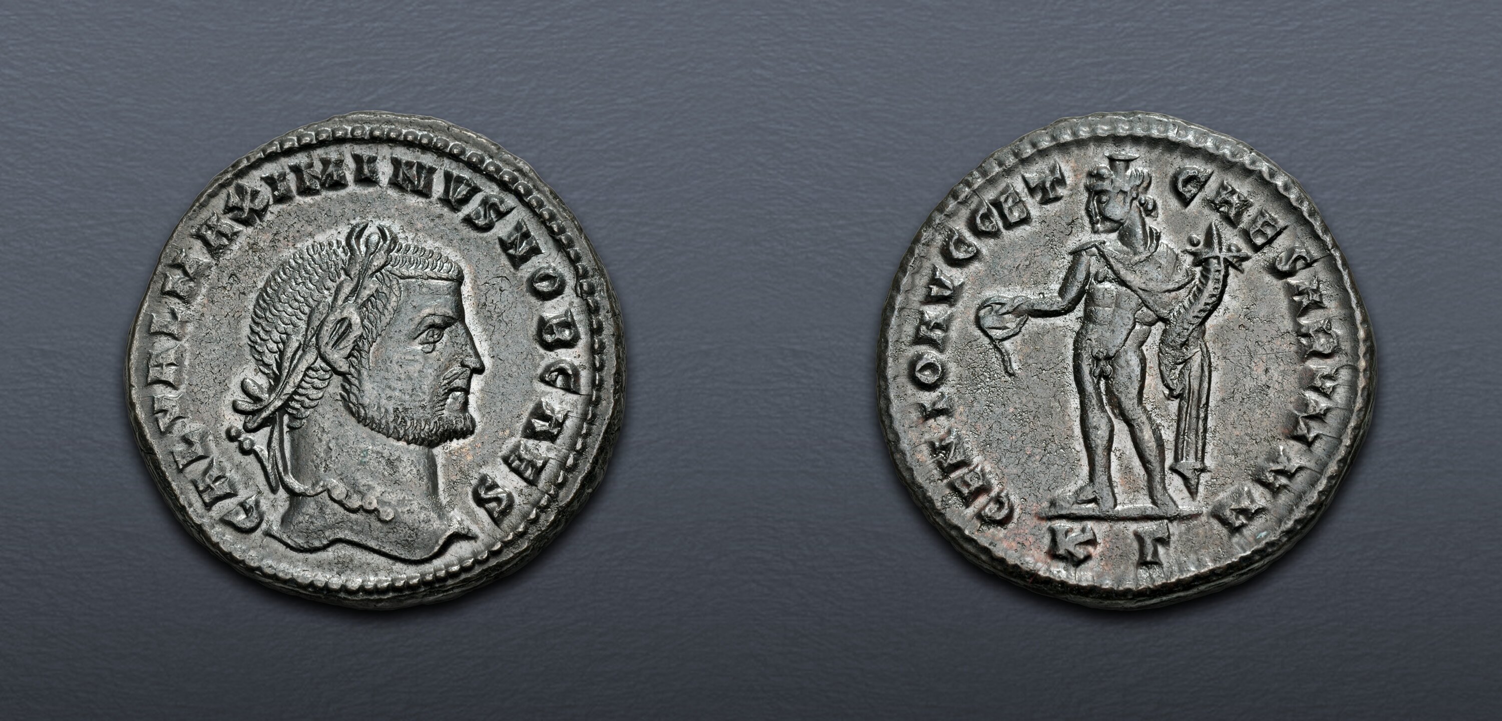 Maximinus II. As Caesar, AD 305-309. Æ Follis (26mm, 10.03 g, 12h ...