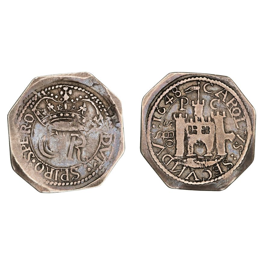 Charles I (executed 30 January 1649), in the name of Charles II, Civil ...