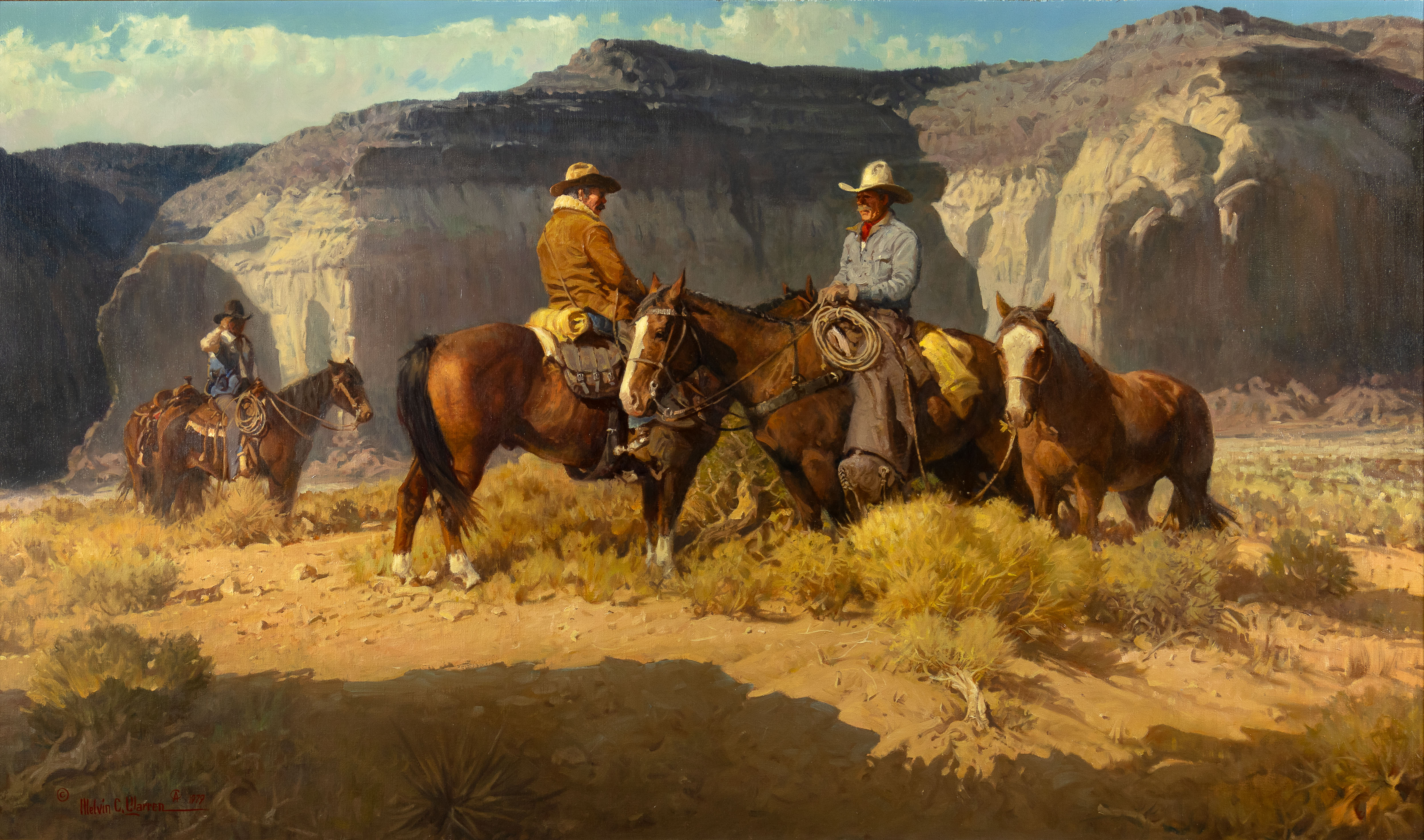Melvin Warren (1920-1995), The Last of His Kind, 1979 | Jackson Hole ...