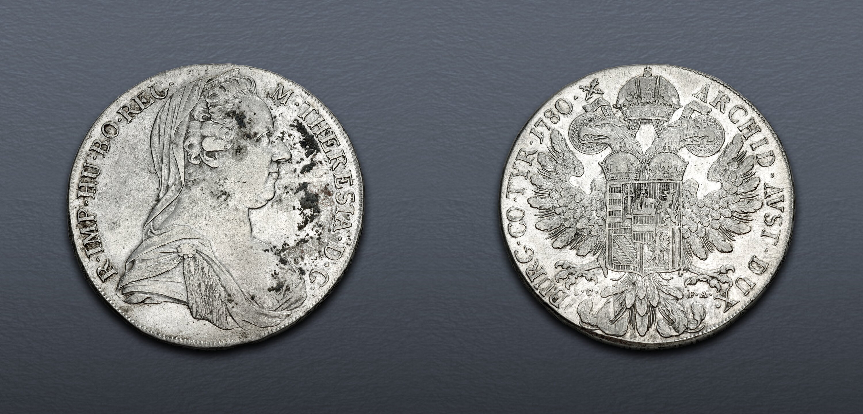 AUSTRIA, Holy Roman Empire. Maria Theresia. Empress, 1740-1780. AR ...
