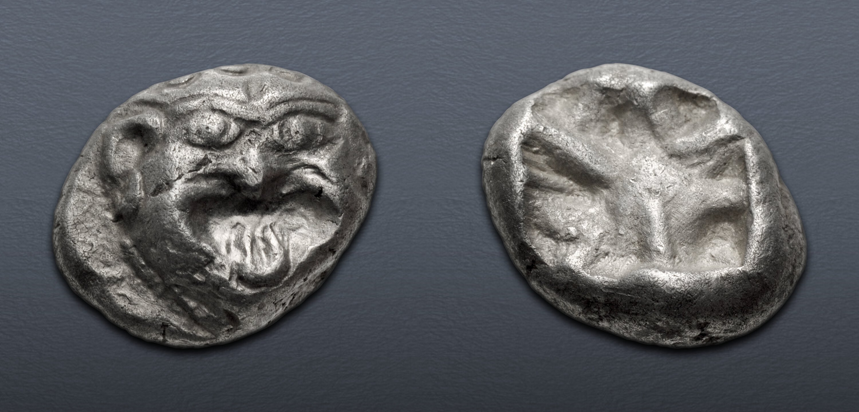 MYSIA, Parion. 5th century BC. AR Drachm (13.5mm, 3.97 g). VF ...