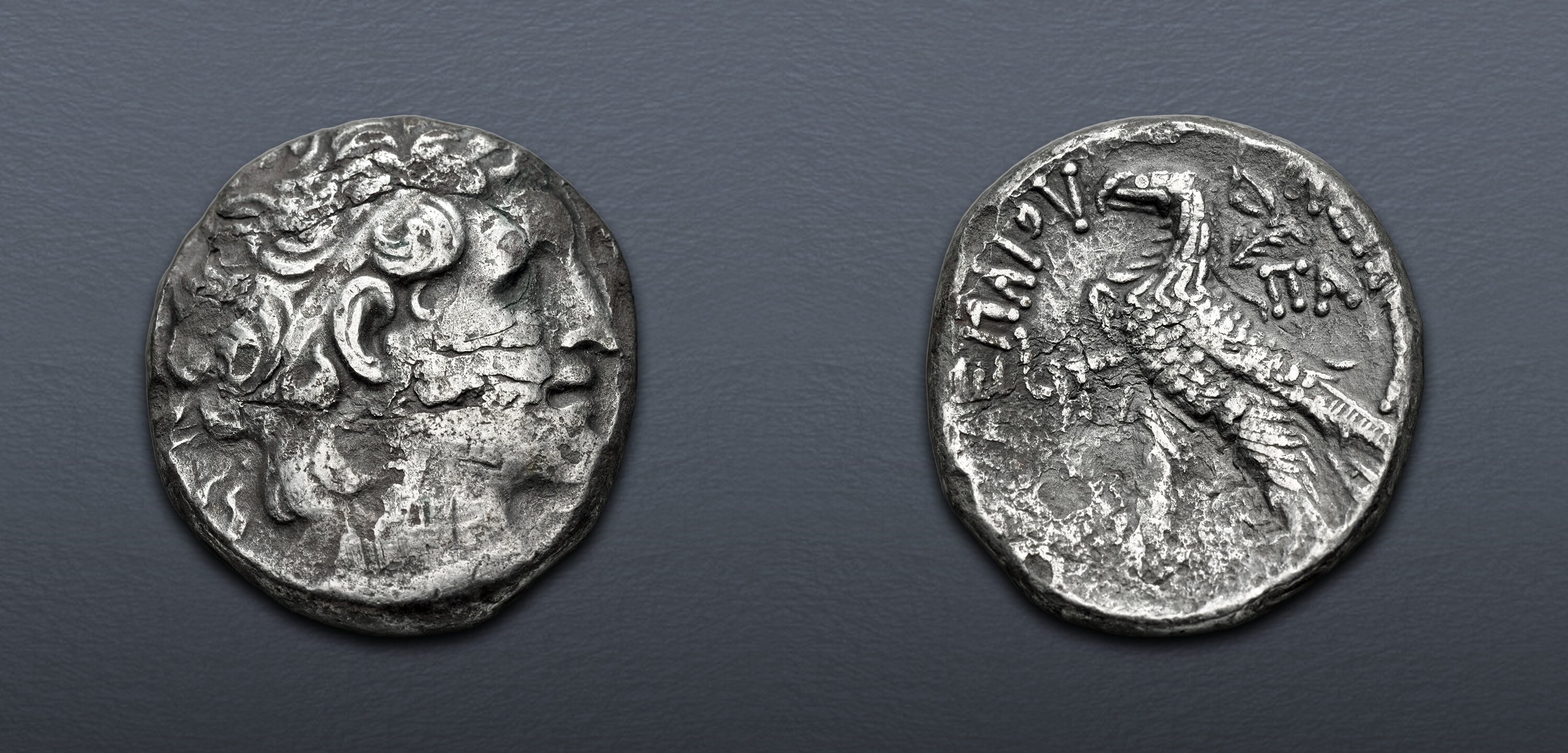 PTOLEMAIC KINGS of EGYPT. Kleopatra VII Thea Neotera. 51-30 BC. AR ...