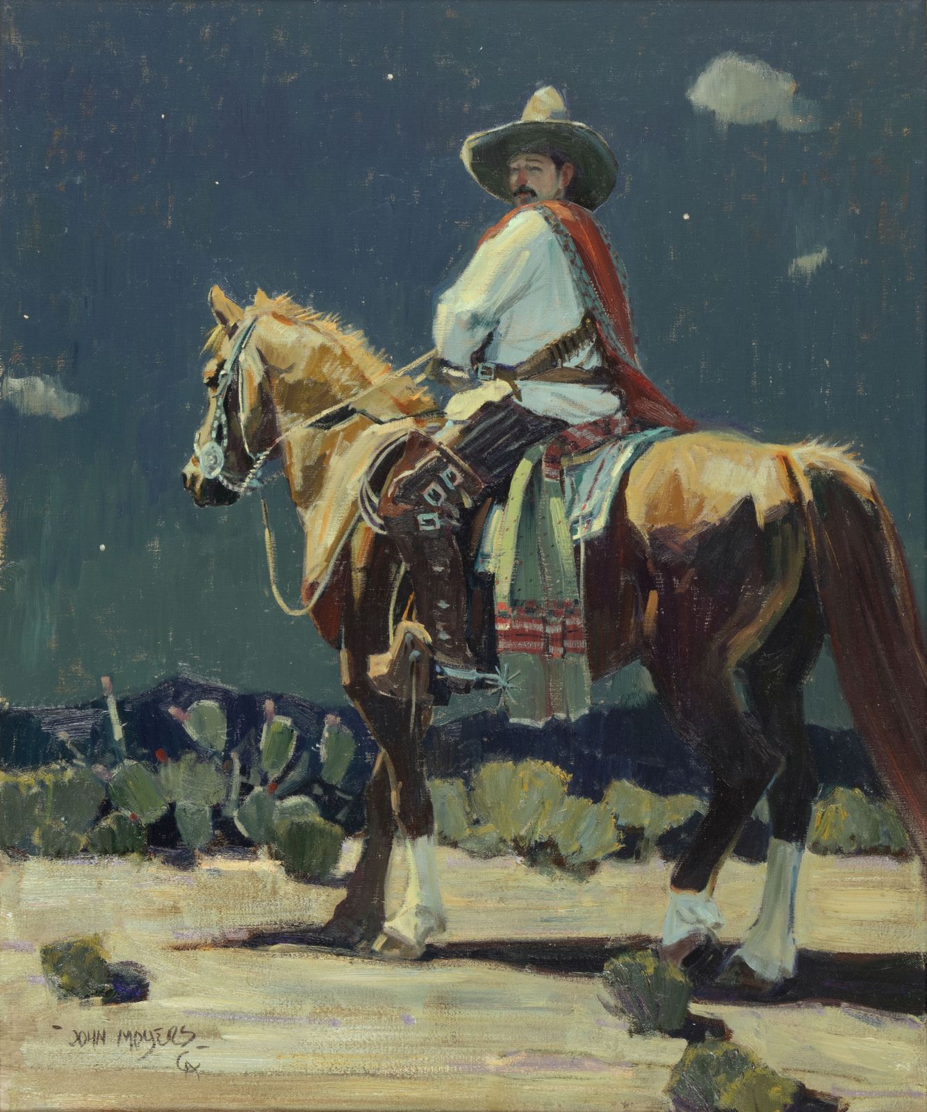 John Moyers (1958- ), Distant Voices | Jackson Hole Art Auction LLC