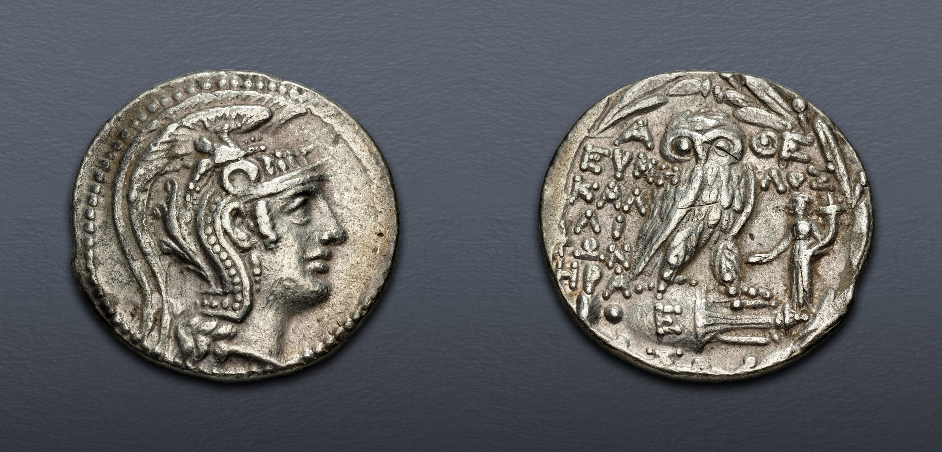 ATTICA, Athens. Circa 165-42 BC. AR Tetradrachm (29.5mm, 16.72 g, 12h ...