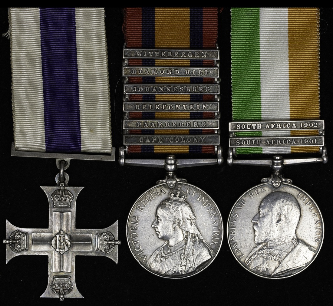 A Great War Military Cross group of eight awarded to Sergeant Major M ...