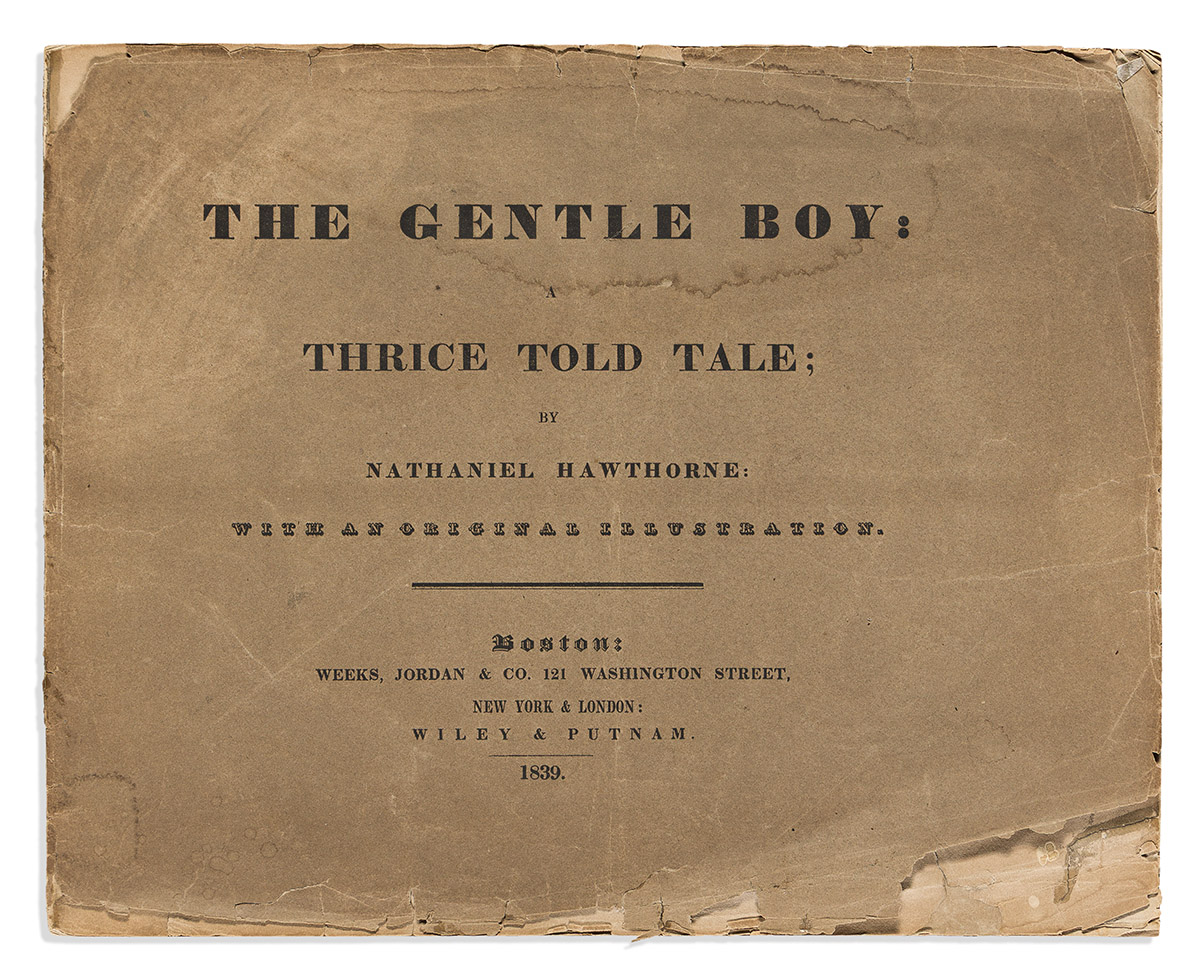 Hawthorne, Sophia Peabody, illus. (1809-1871) Nathaniel Hawthorne's The ...