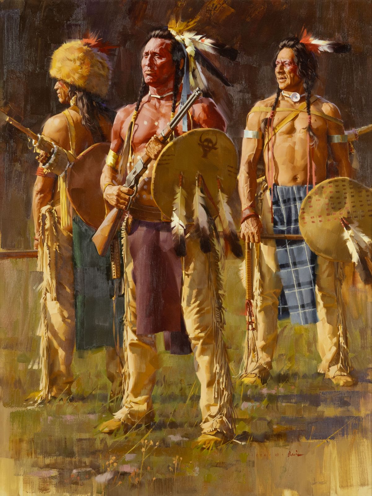 Stan Davis (1942- ), When Honor Was Virtue, 1996 | Jackson Hole Art ...