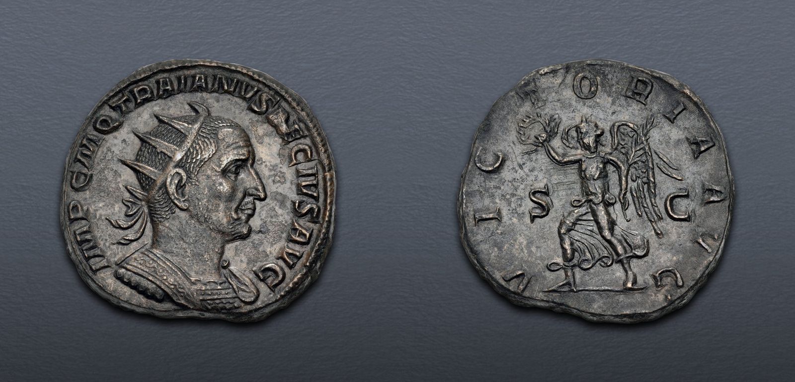 Trajan Decius. AD 249-251. Æ Double Sestertius (32.5mm, 31.89 g, 12h ...