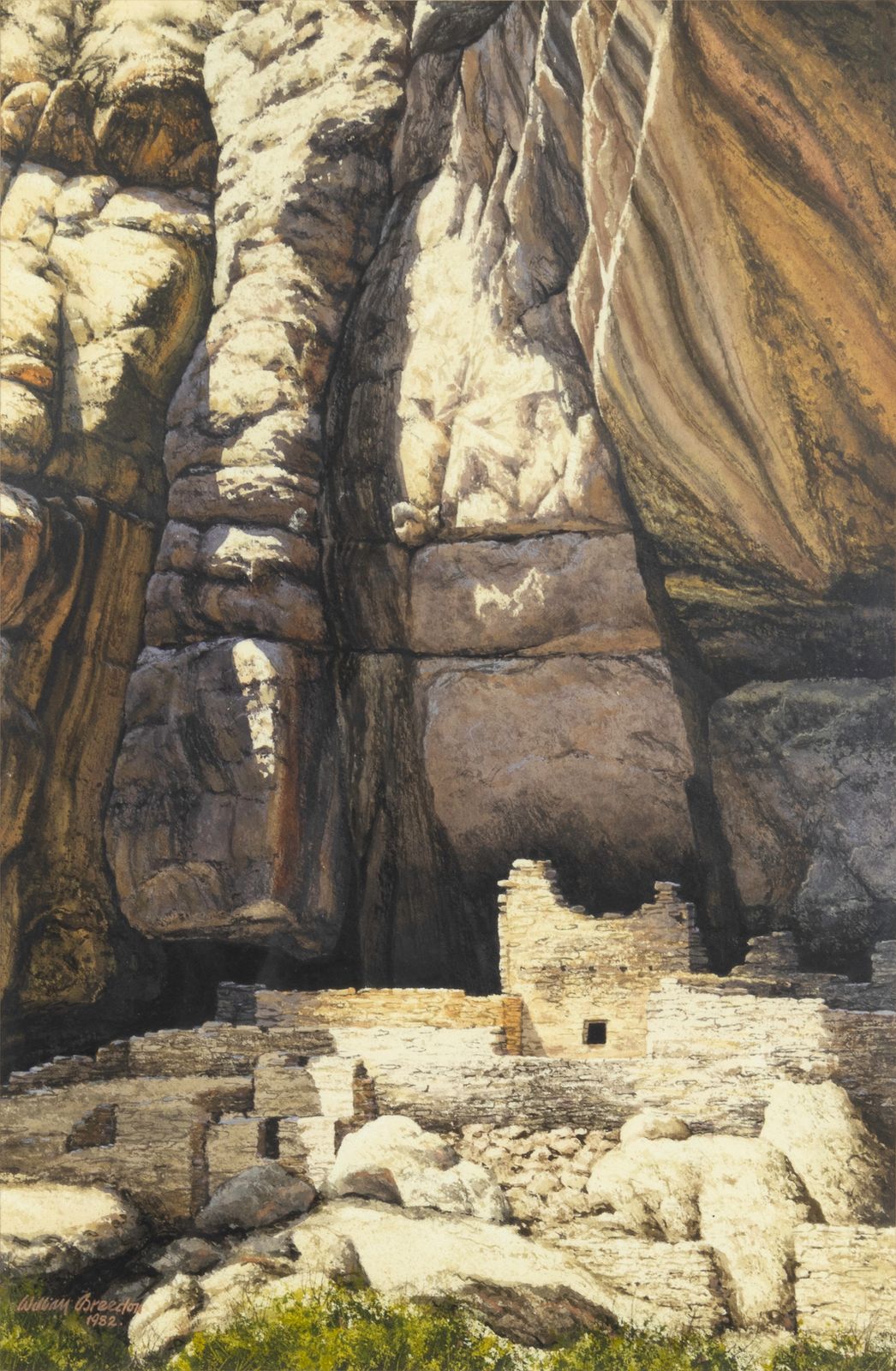 William Breedon (20th Century), Overshadowed, 1982 | Jackson Hole Art ...