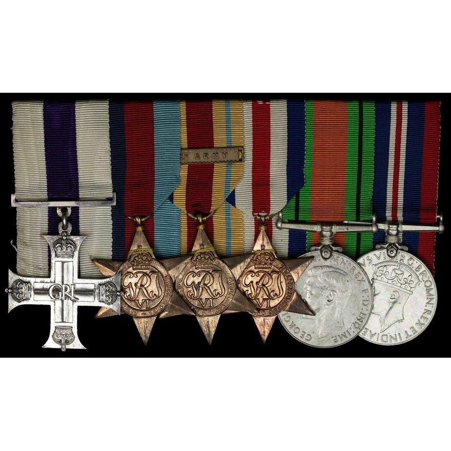 The 'Operation Clipper' 1945 M.C. group of six attributed to Major R. W ...