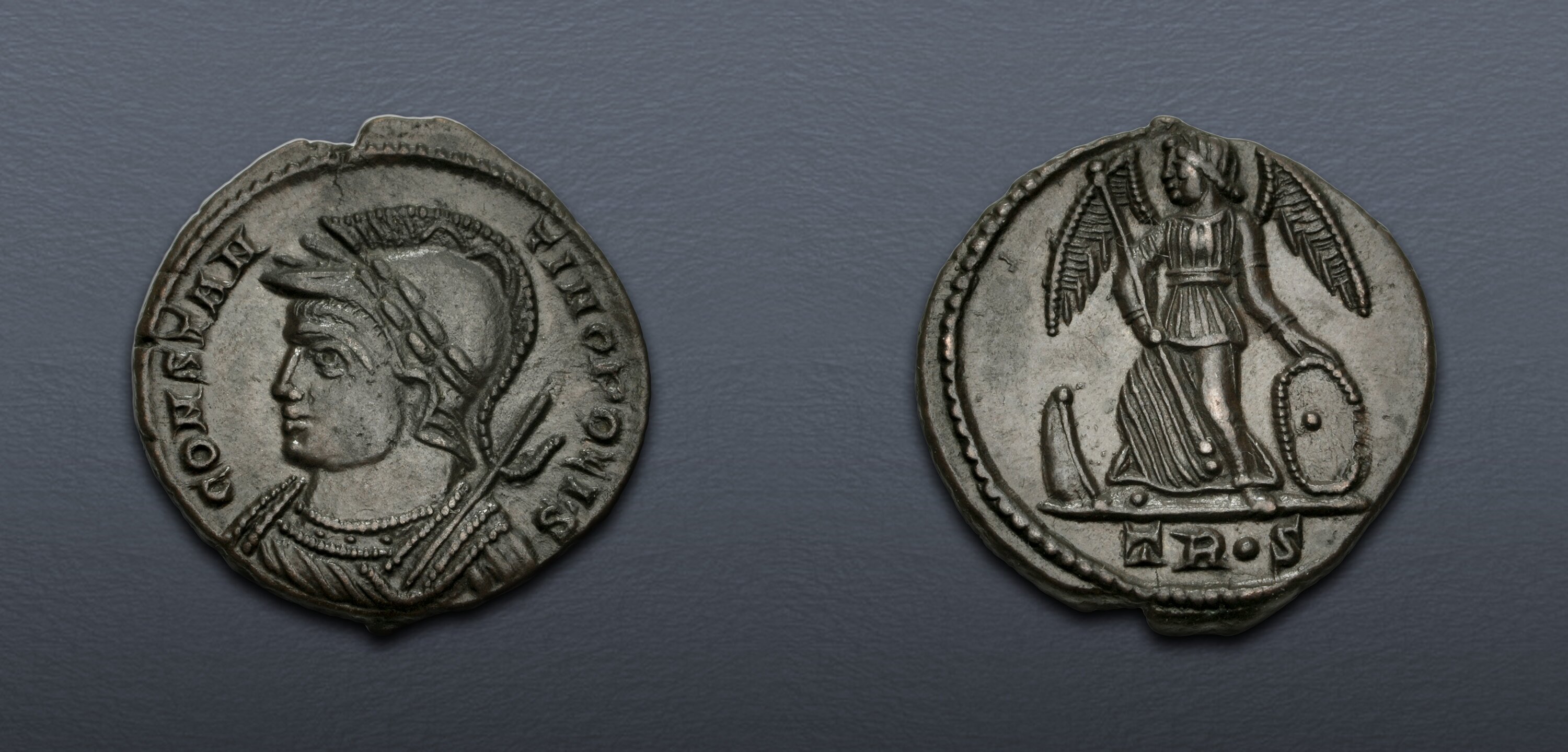 Commemorative Series. AD 330-354. Æ Follis (17mm, 2.43 g, 6h). Treveri ...