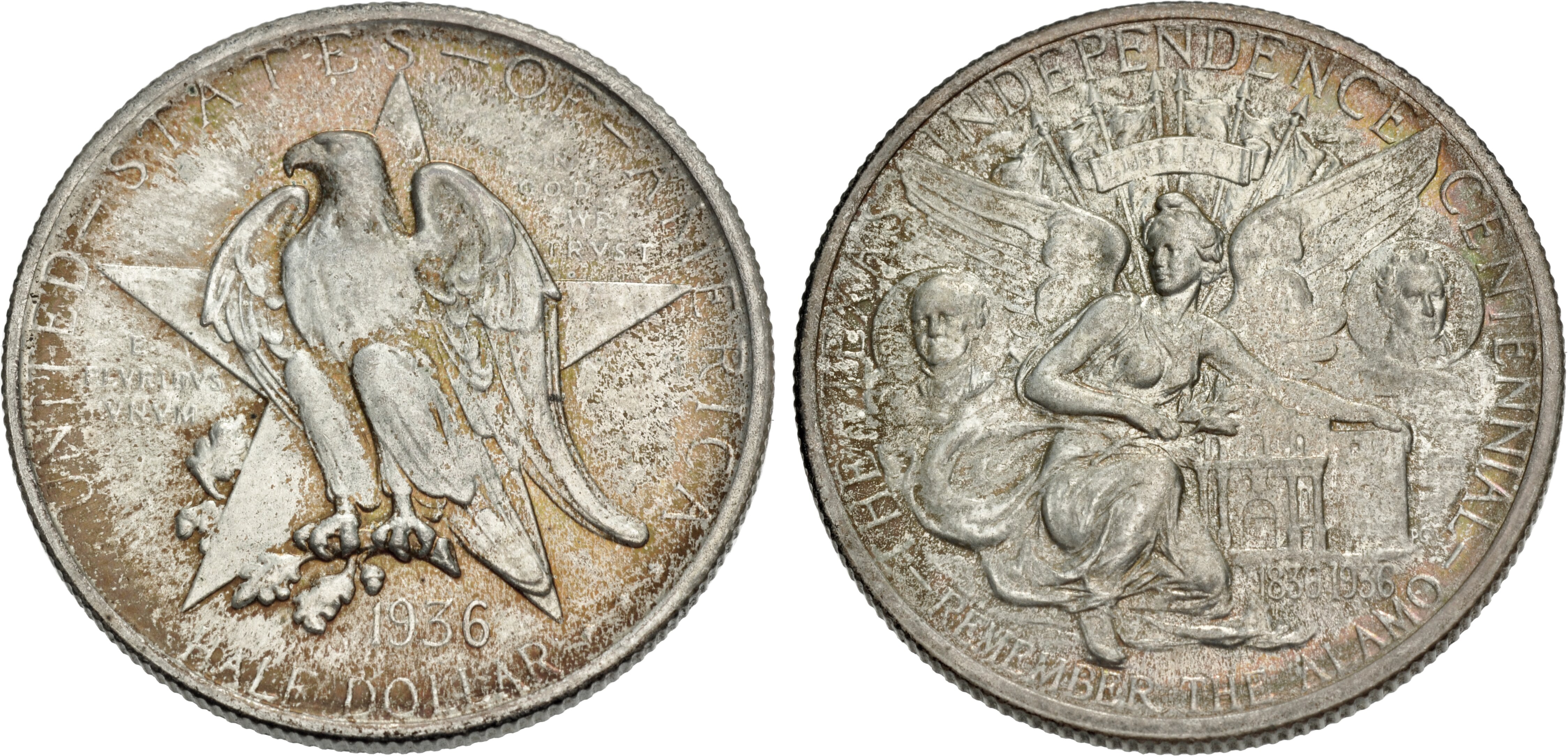 Classic Commemoratives. 1936 Texas Independence Centennial Half Dollar ...