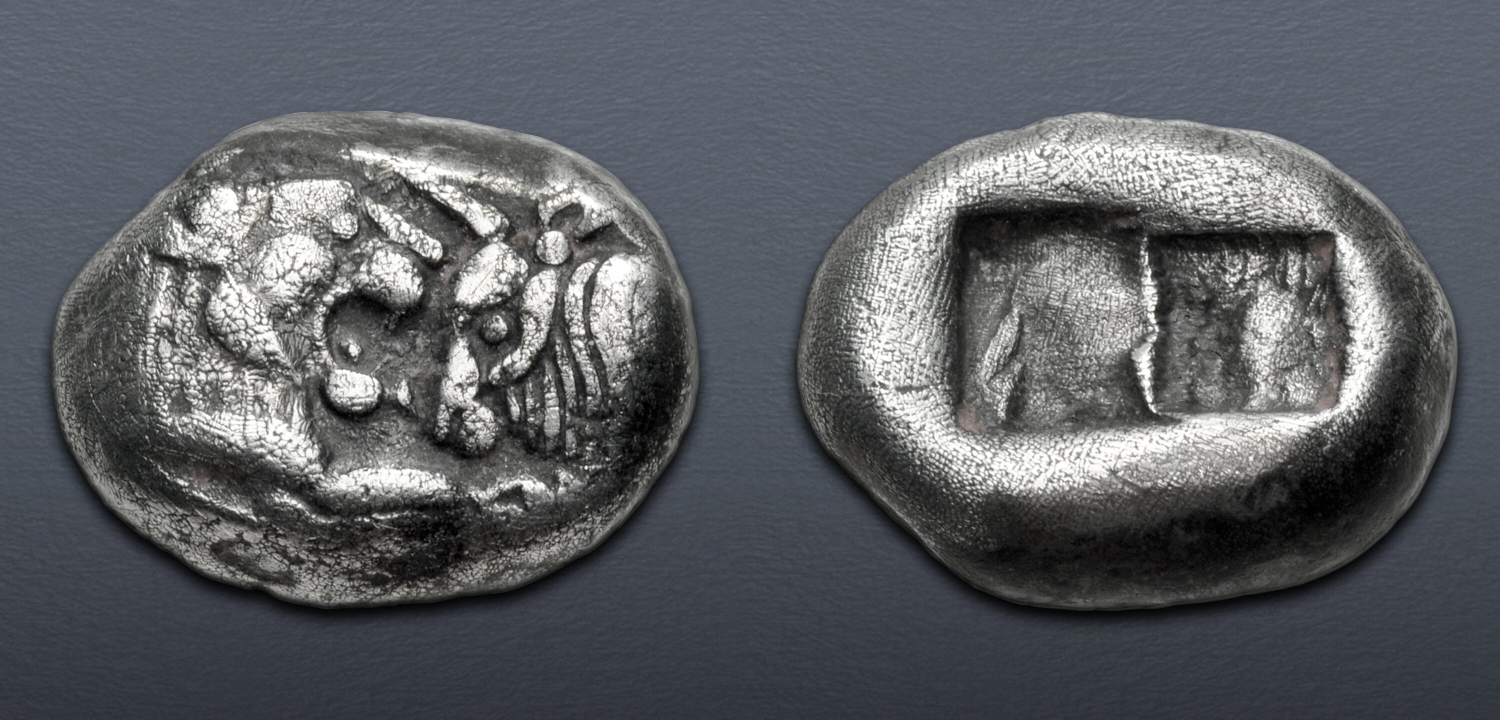 KINGS of LYDIA. temp. Cyrus – Darios I. Circa 550/39-520 BC. AR Siglos ...