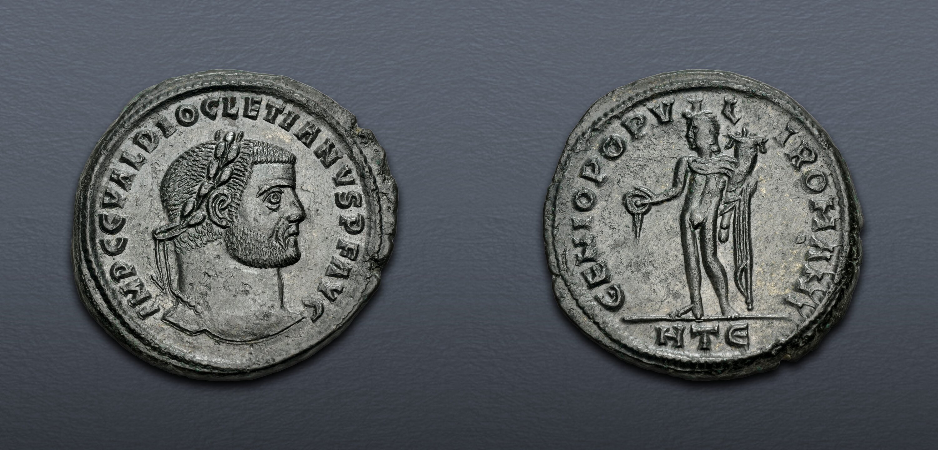 Diocletian. AD 284-305. Æ Follis (26.5mm, 9.85 g, 6h). Heraclea mint ...