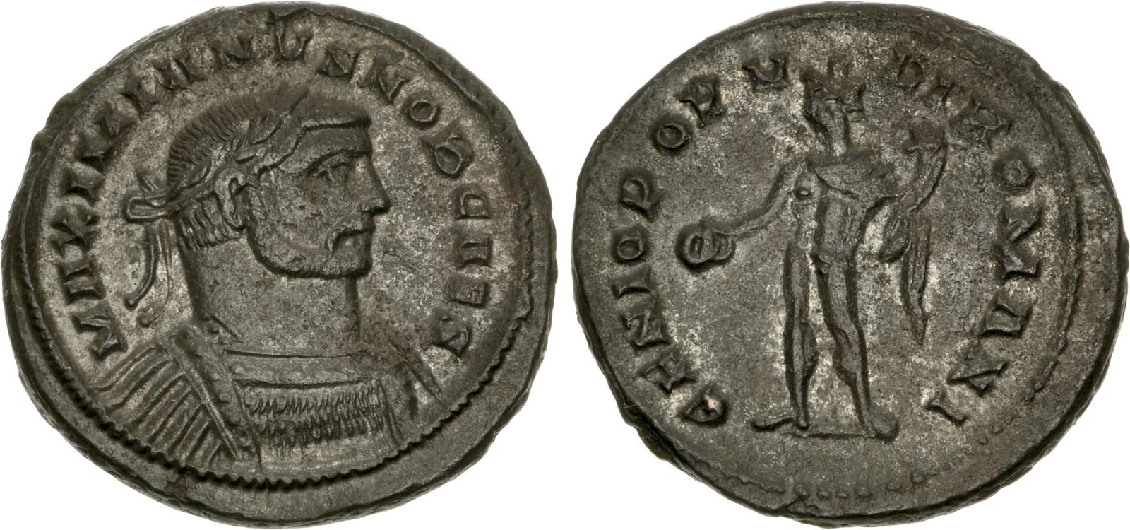 Galerius. As Caesar, AD 293-305. Æ Follis (26mm, 10.10 g, 6h ...