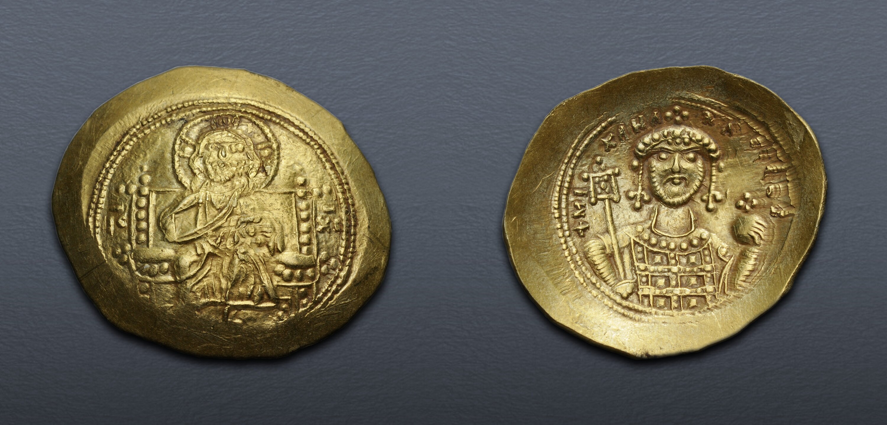 Michael VII Ducas. 1071-1078. EL Histamenon Nomisma (27mm, 4.36 g, 6h ...