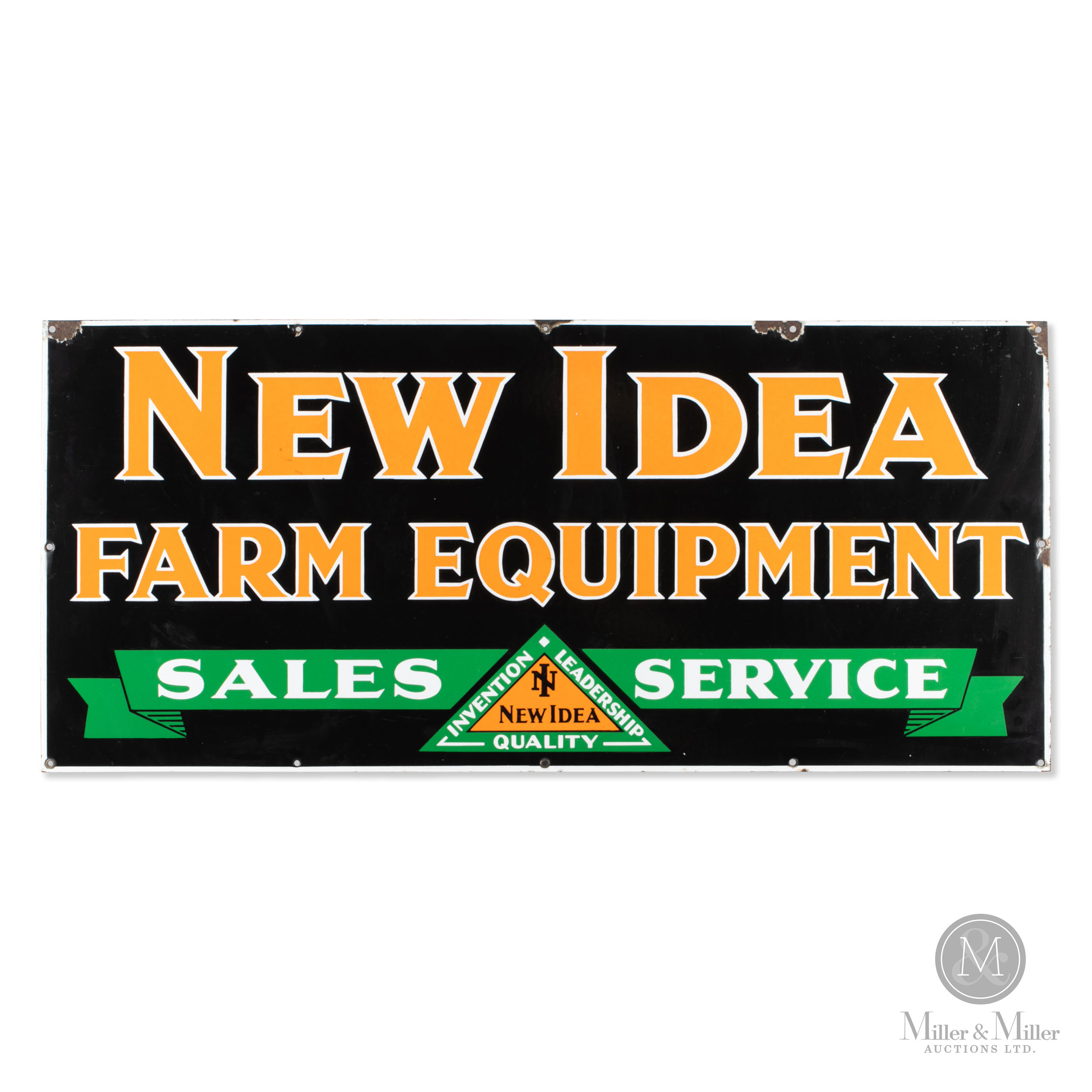 New Idea Farm Equipment Dealer Sign | Barnebys