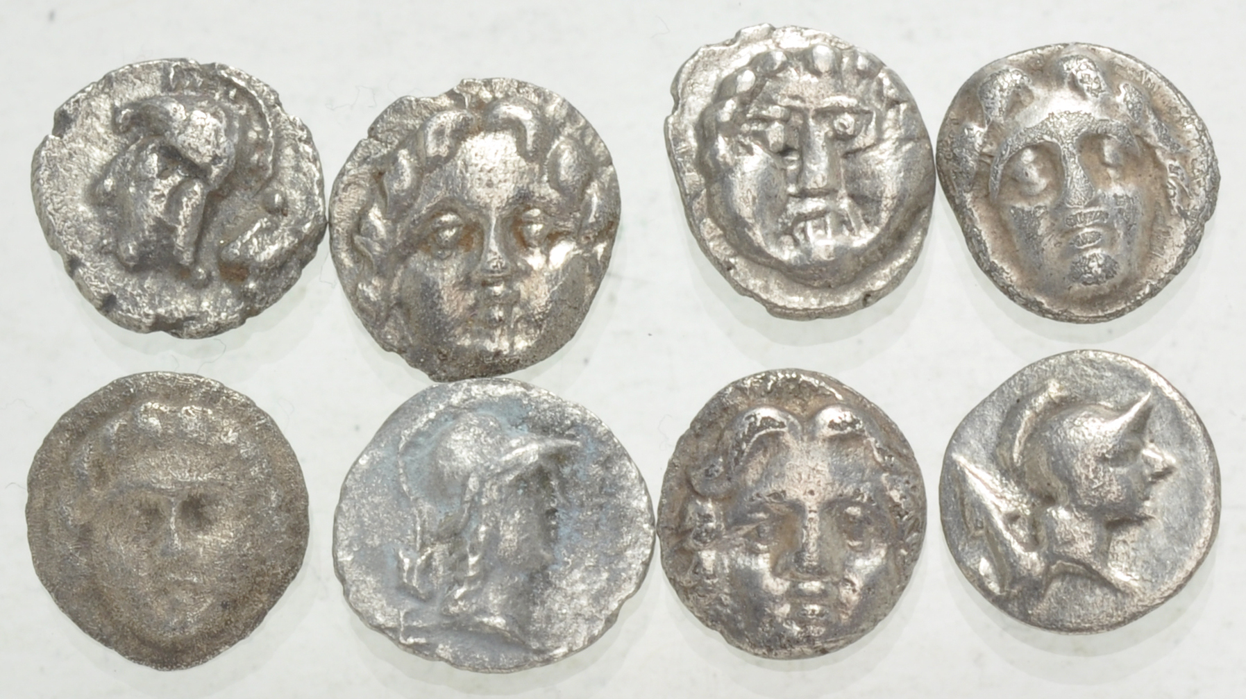 GREEK. Asia Minor. Eight (8) AR Obols of Psidia, Selge. | Classical ...