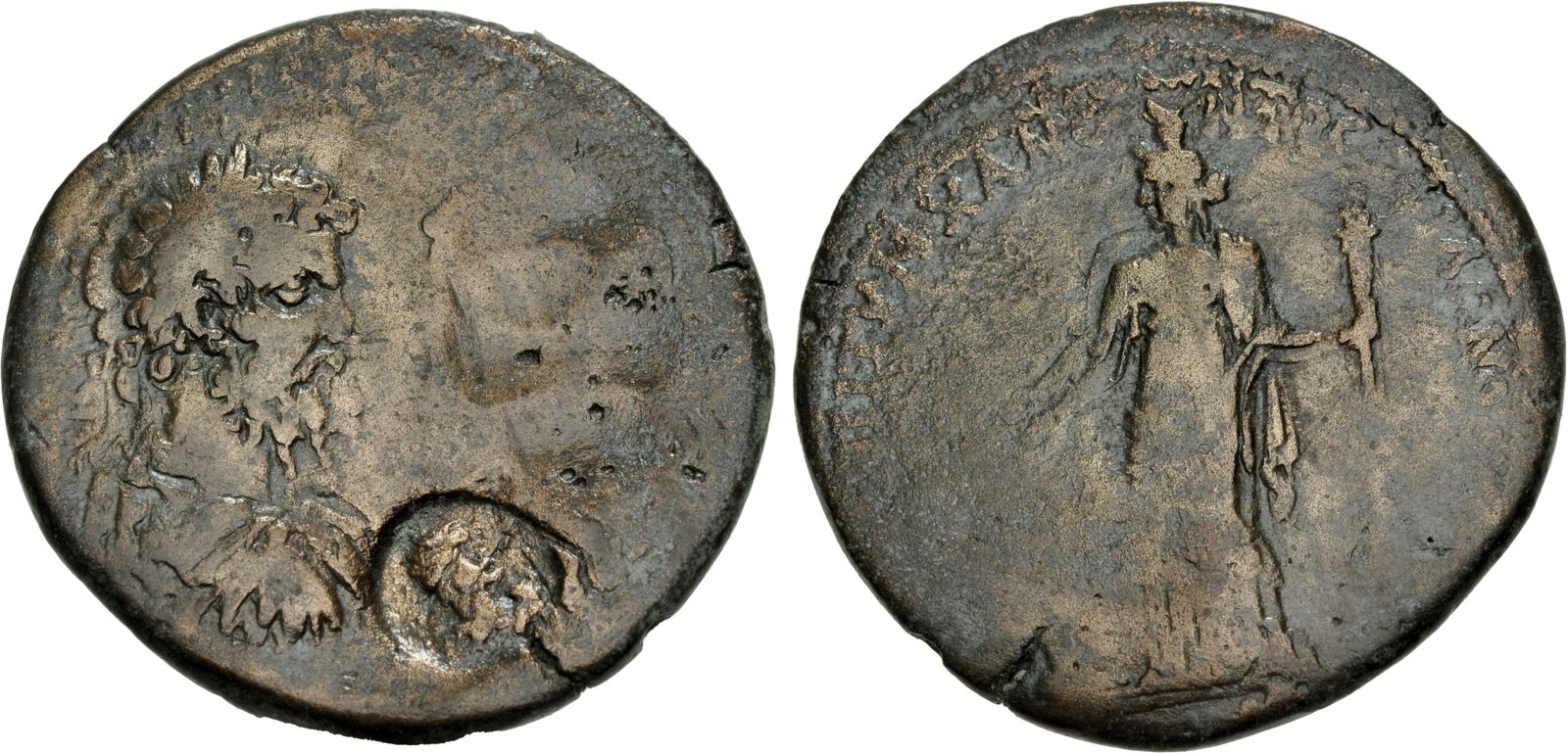 CARIA, Stratonicaea. Septimius Severus, with Geta as Caesar. AD 193-211 ...
