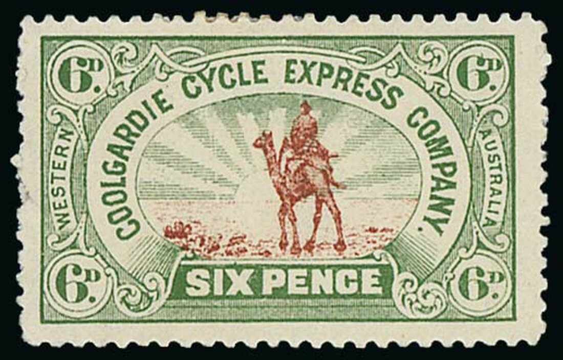 Australian Colonies Western Australia Coolgardie Cycle Express 1895 ...