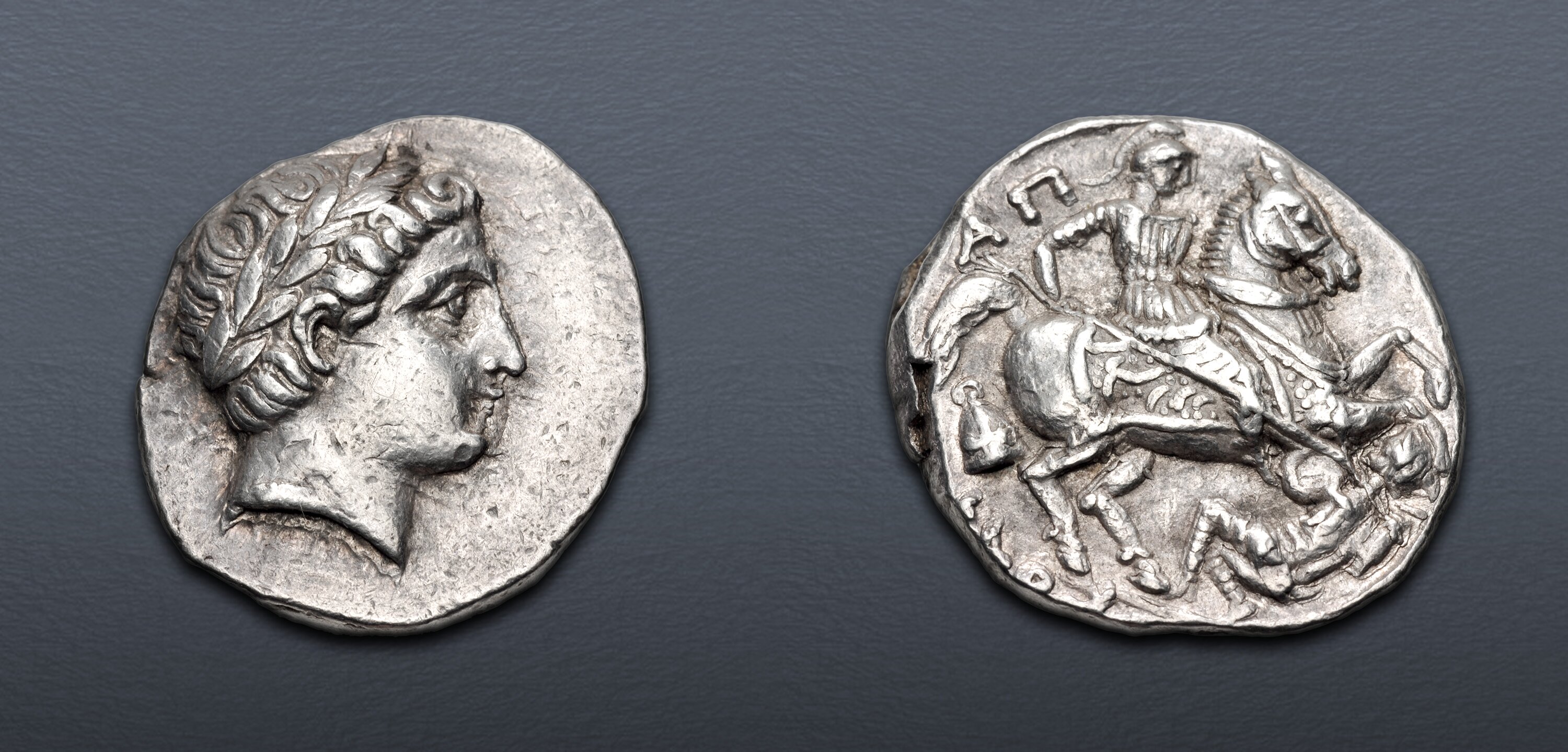 KINGS of PAEONIA. Patraos. Circa 335-315 BC. AR Tetradrachm (23.5mm, 12 ...