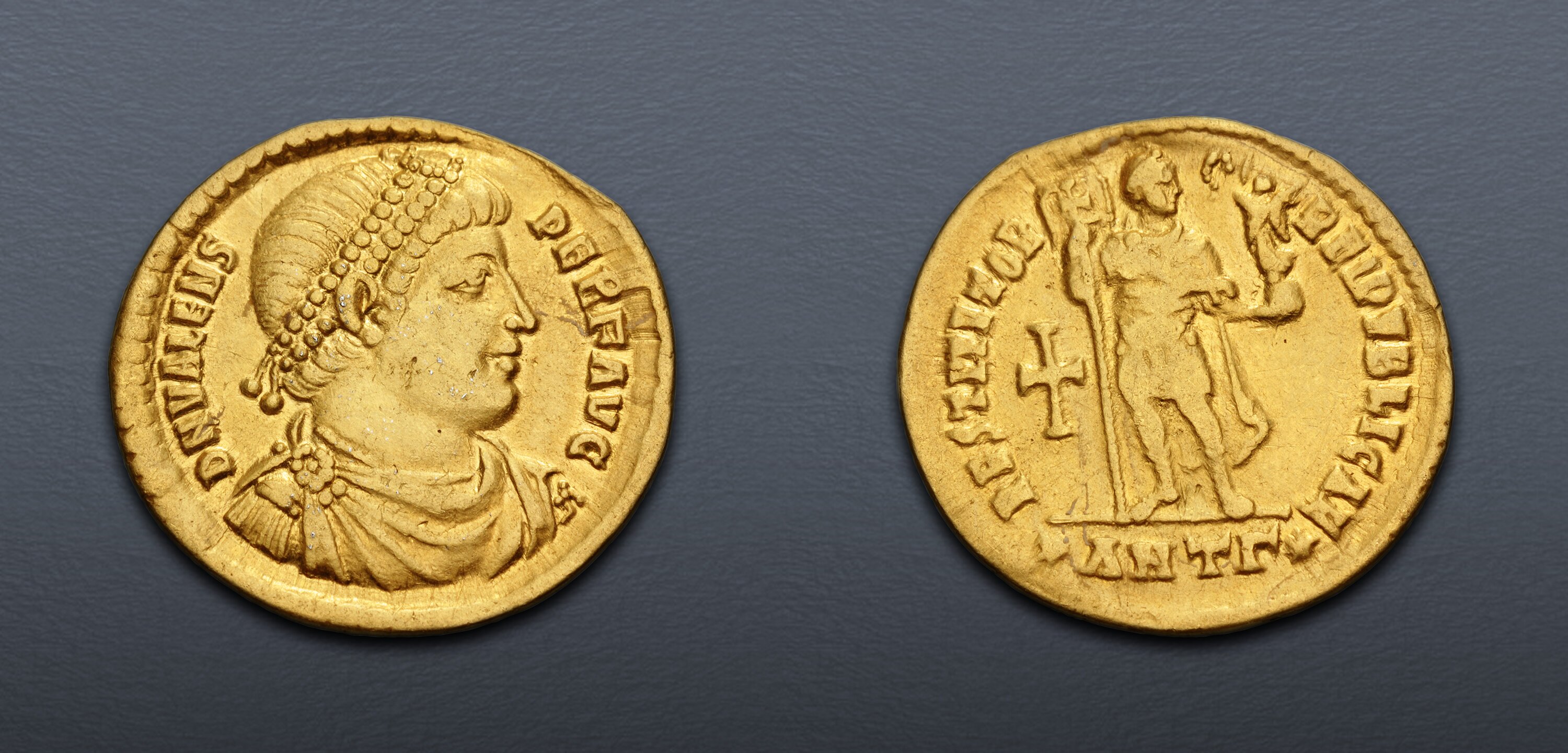 Valens. AD 364-378. AV Solidus (21mm, 4.25 g, 12h). Antioch mint, 3rd ...