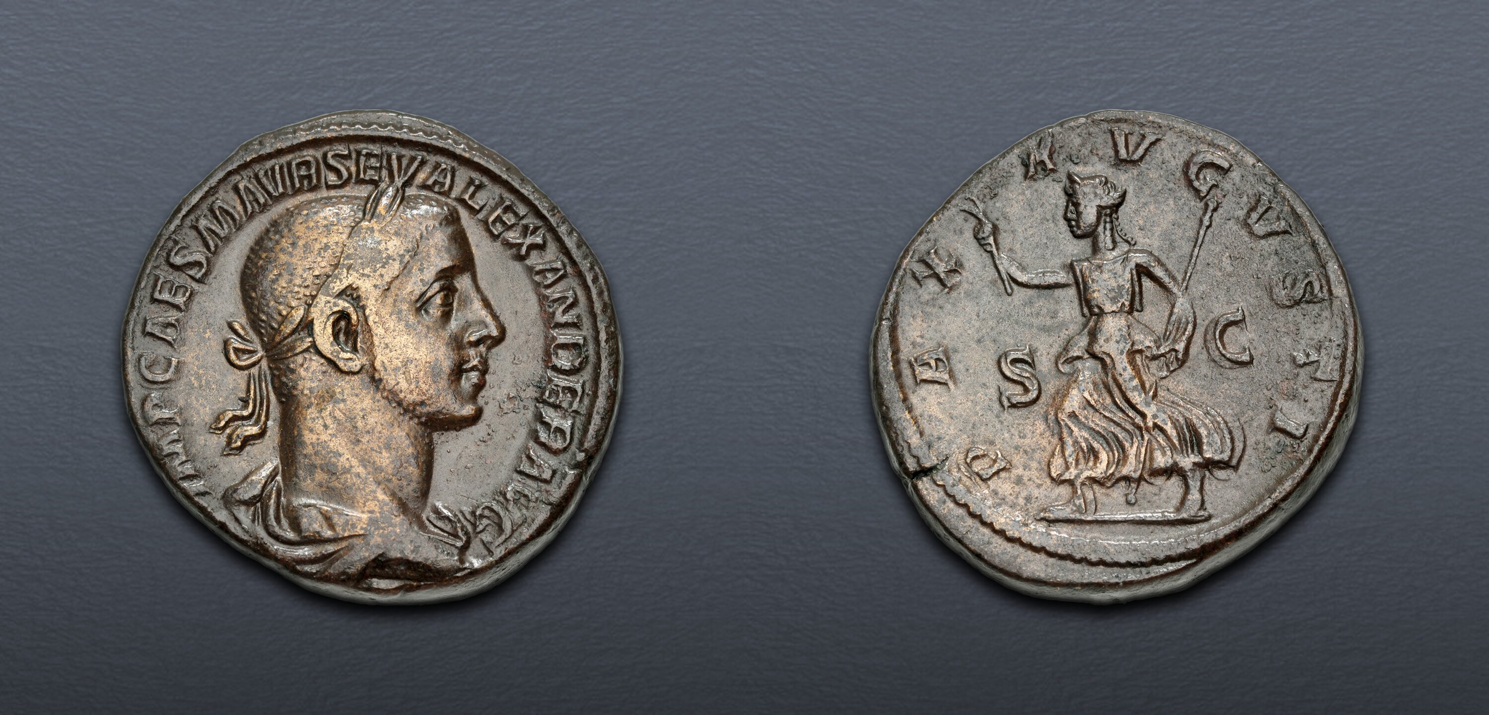 Severus Alexander. AD 222-235. Æ Sestertius (30mm, 27.41 g, 12h). Rome ...