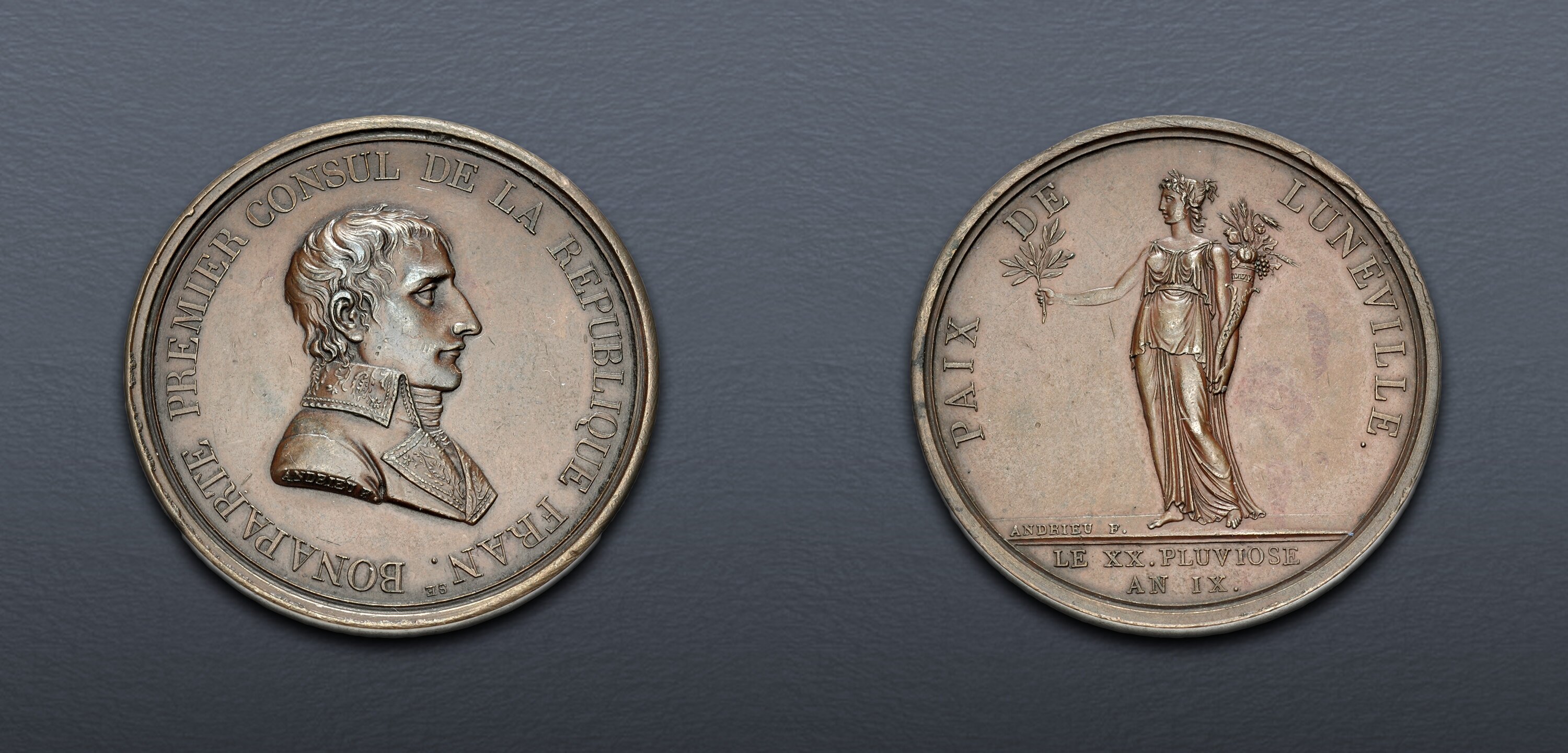 FRANCE, First Republic. Consulat. Napoléon Bonaparte. Premier Consul ...