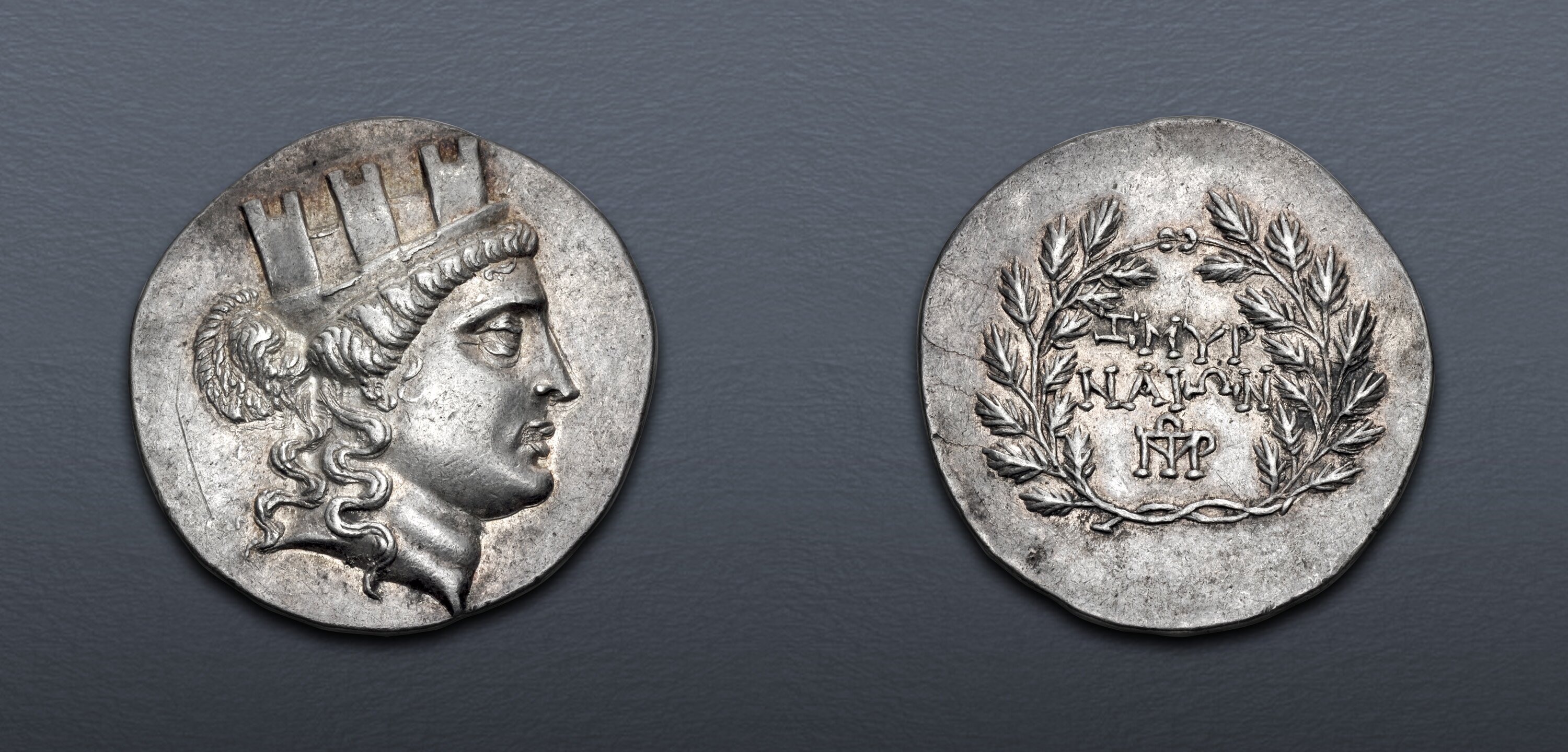 IONIA, Smyrna. Circa 150-143 BC. AR Tetradrachm (34mm, 16.79 g, 12h ...