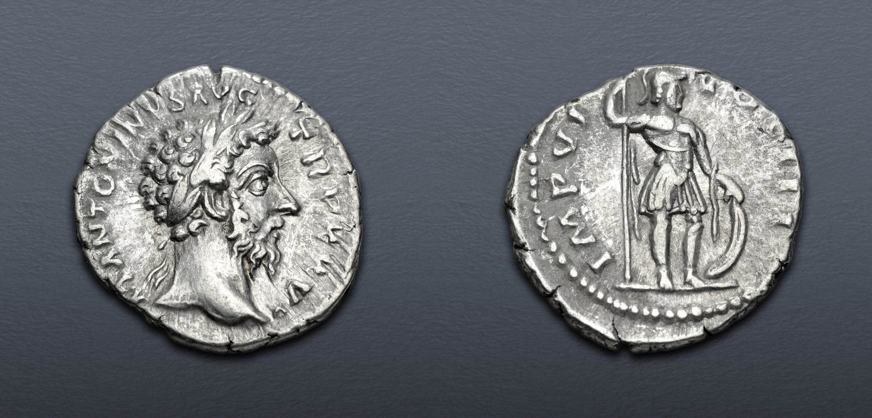 Marcus Aurelius. AD 161-180. AR Denarius (17.5mm, 3.22 g, 6h). Rome ...