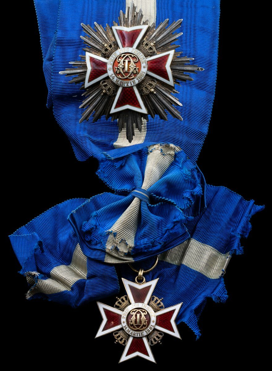 Romania, Kingdom, Order of the Crown of Romania, Grand Cross set of ...