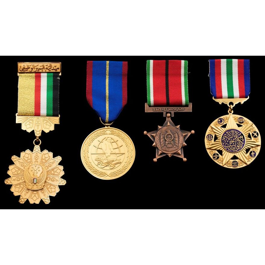 United Arab Emirates, Medal for Military Operations Abroad; Medal of ...