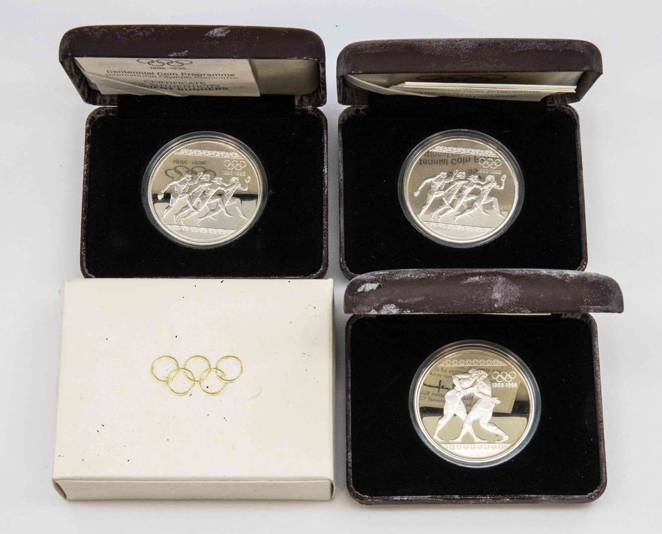 Greece 1996 Proof One Thousand Drachmas Olympic Coin Programme ...