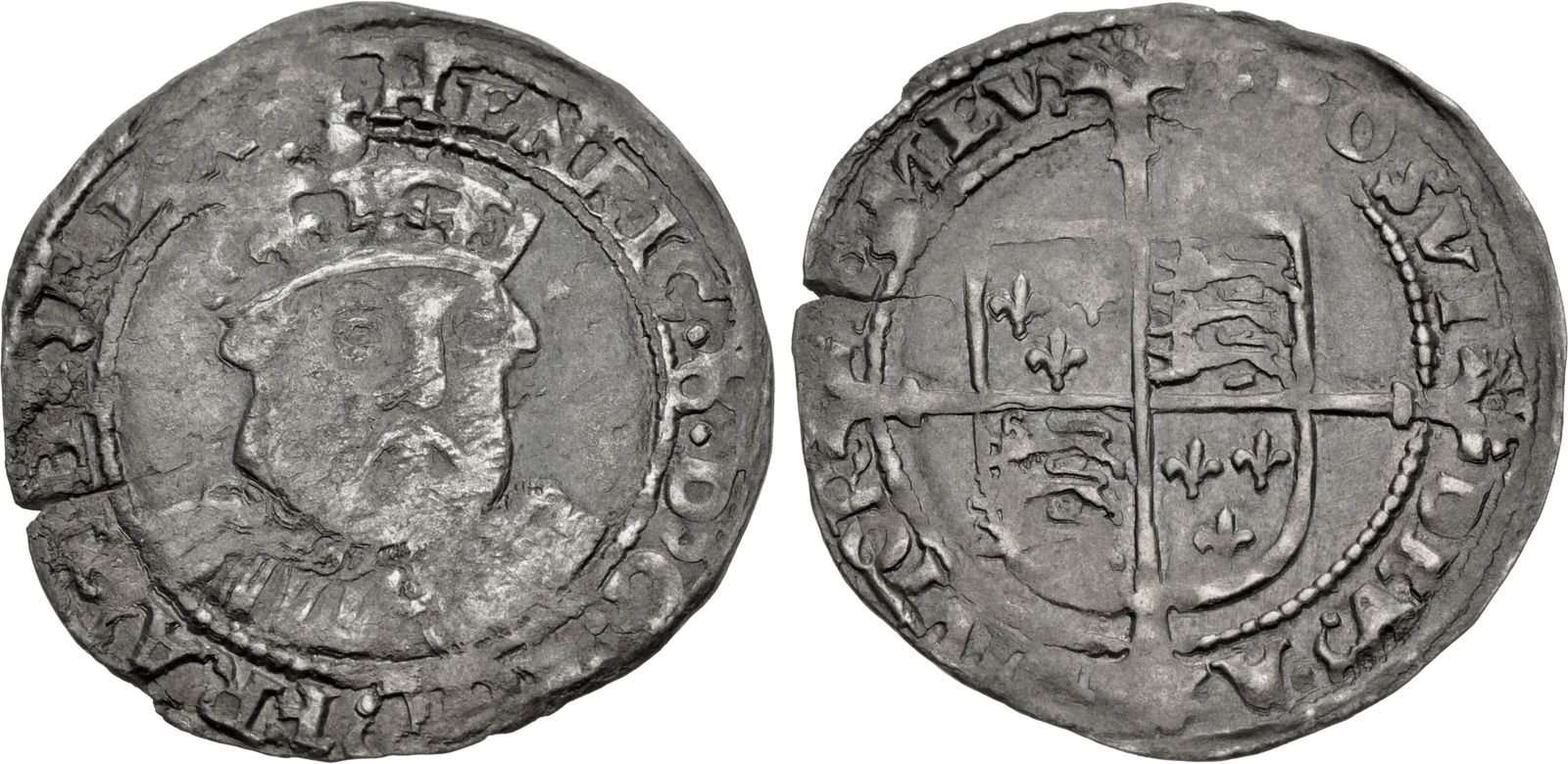 TUDOR. Edward VI. 1547-1553. AR Groat (26mm, 2.42 g, 7h). Tower (London ...