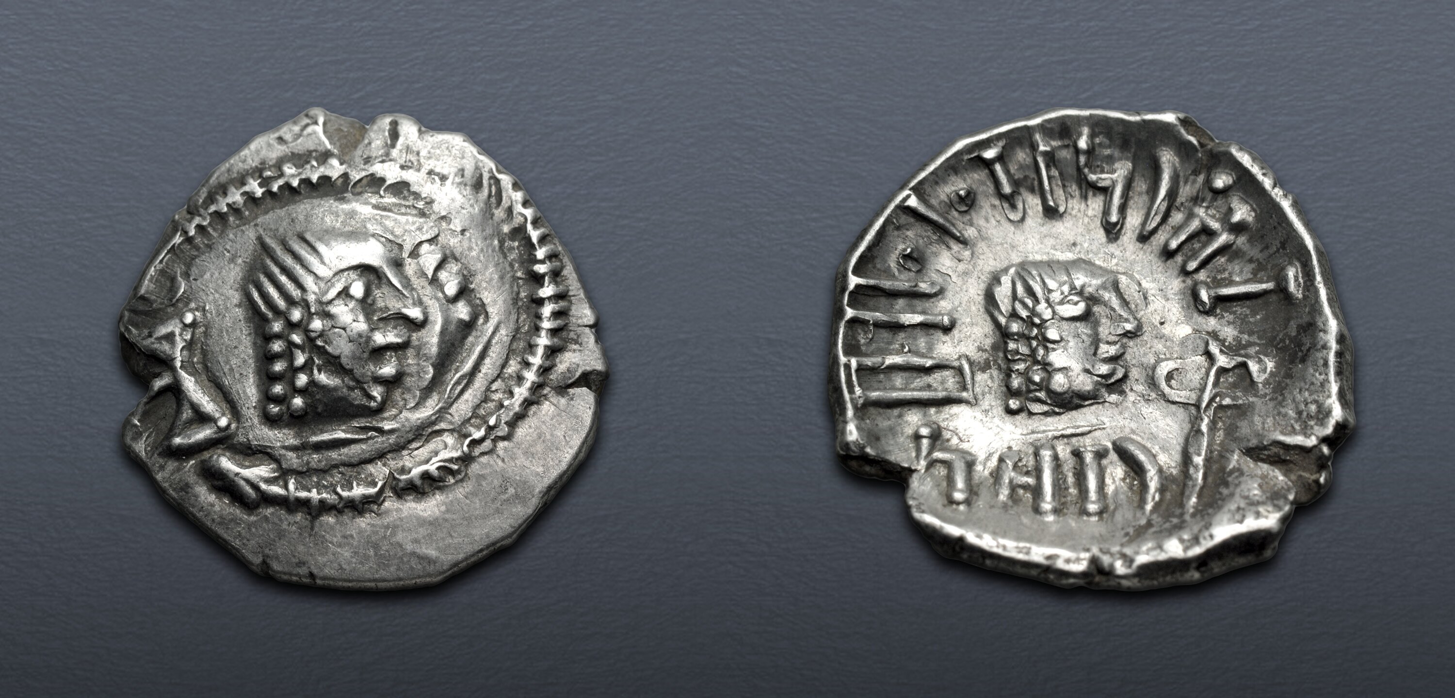 ARABIA, Southern. Himyar. Tha'rān Ya'ūb Yuhan'im. Circa AD 175-215. AR ...