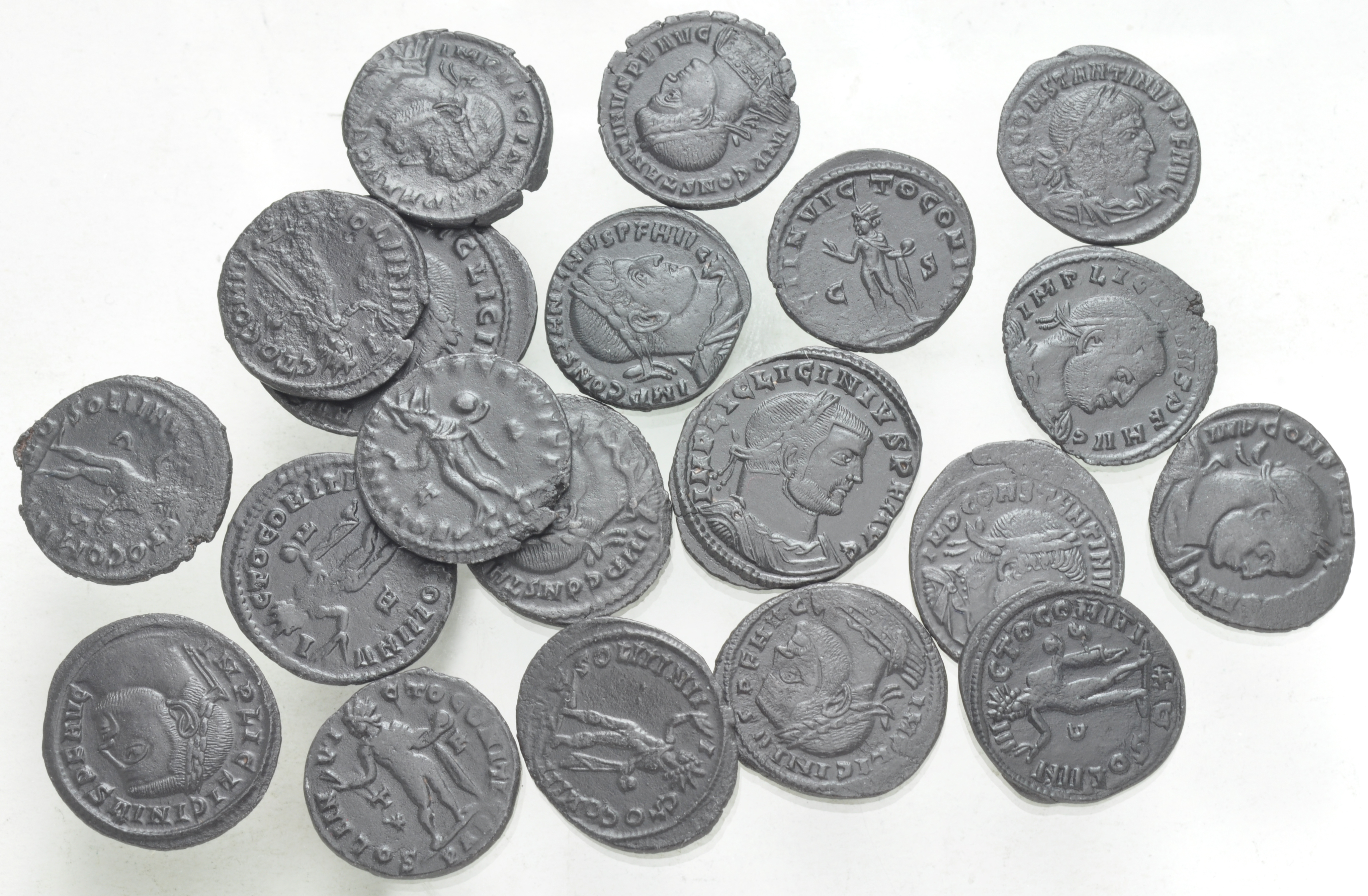 ROMAN. Imperial. Lot of twenty (20) Tetrarchic Æ Folles. | Classical ...