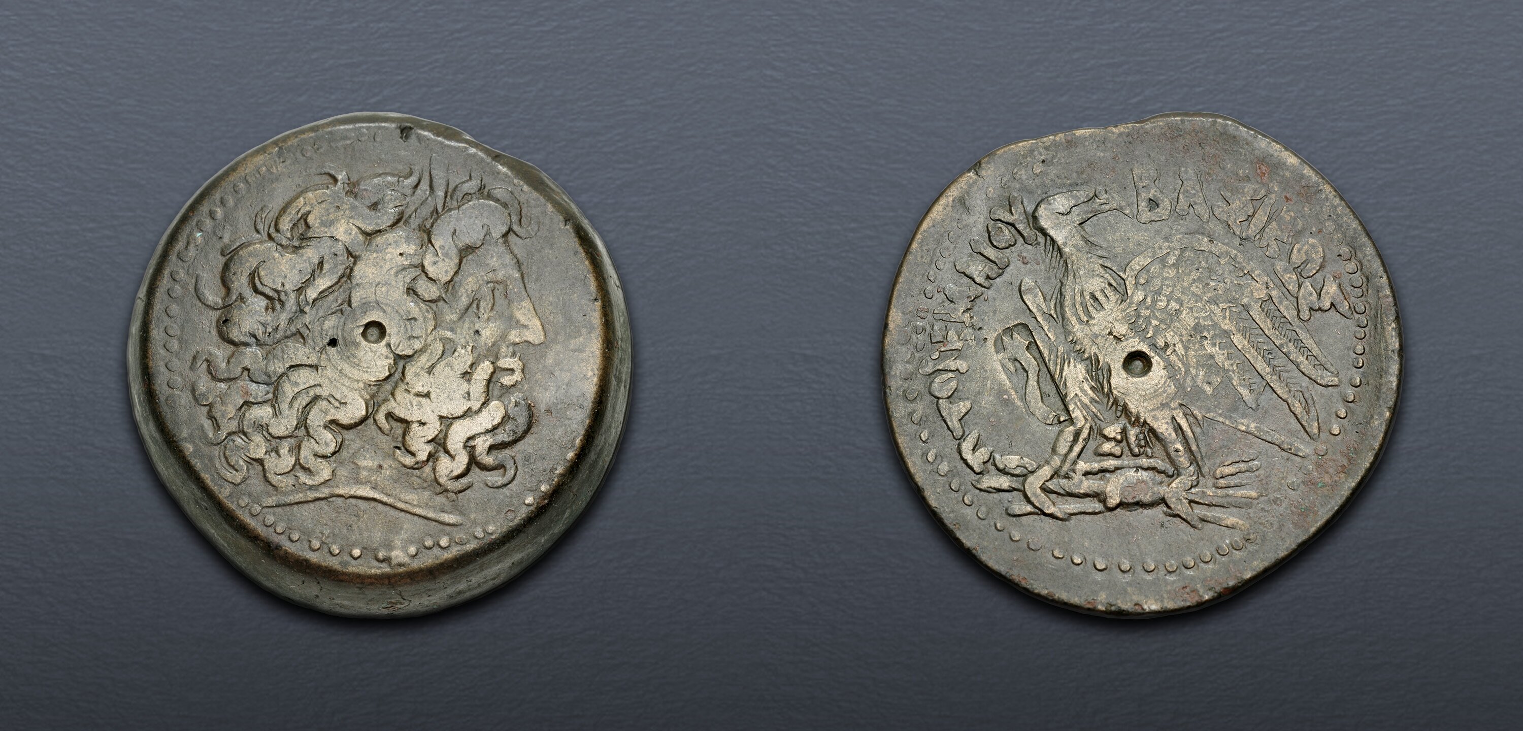 PTOLEMAIC KINGS of EGYPT. Ptolemy IV Philopator. 222-205/4 BC. Æ ...