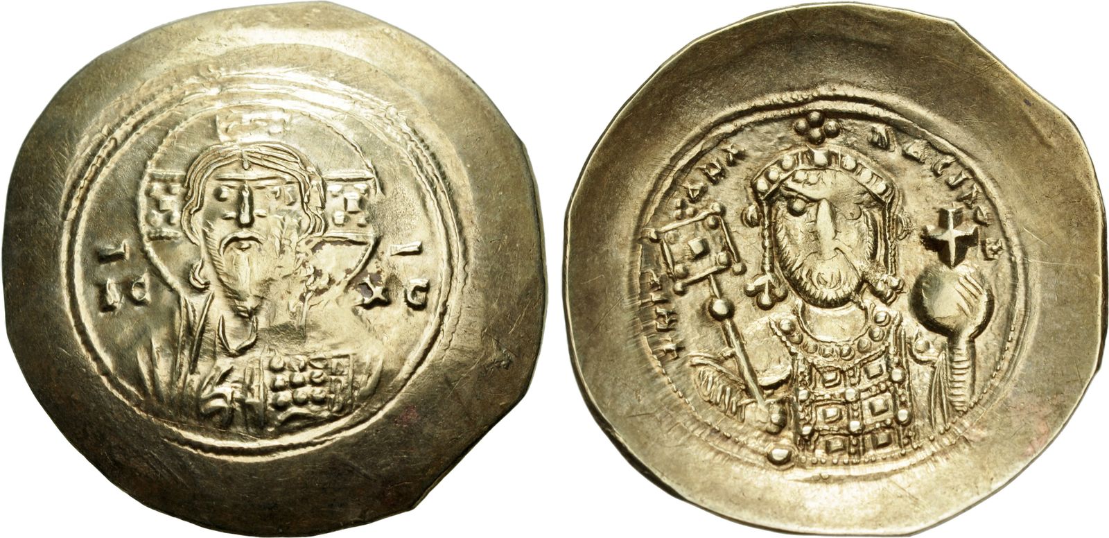 Michael VII Ducas. 1071-1078. EL Histamenon Nomisma (27mm, 4.27 g, 6h ...