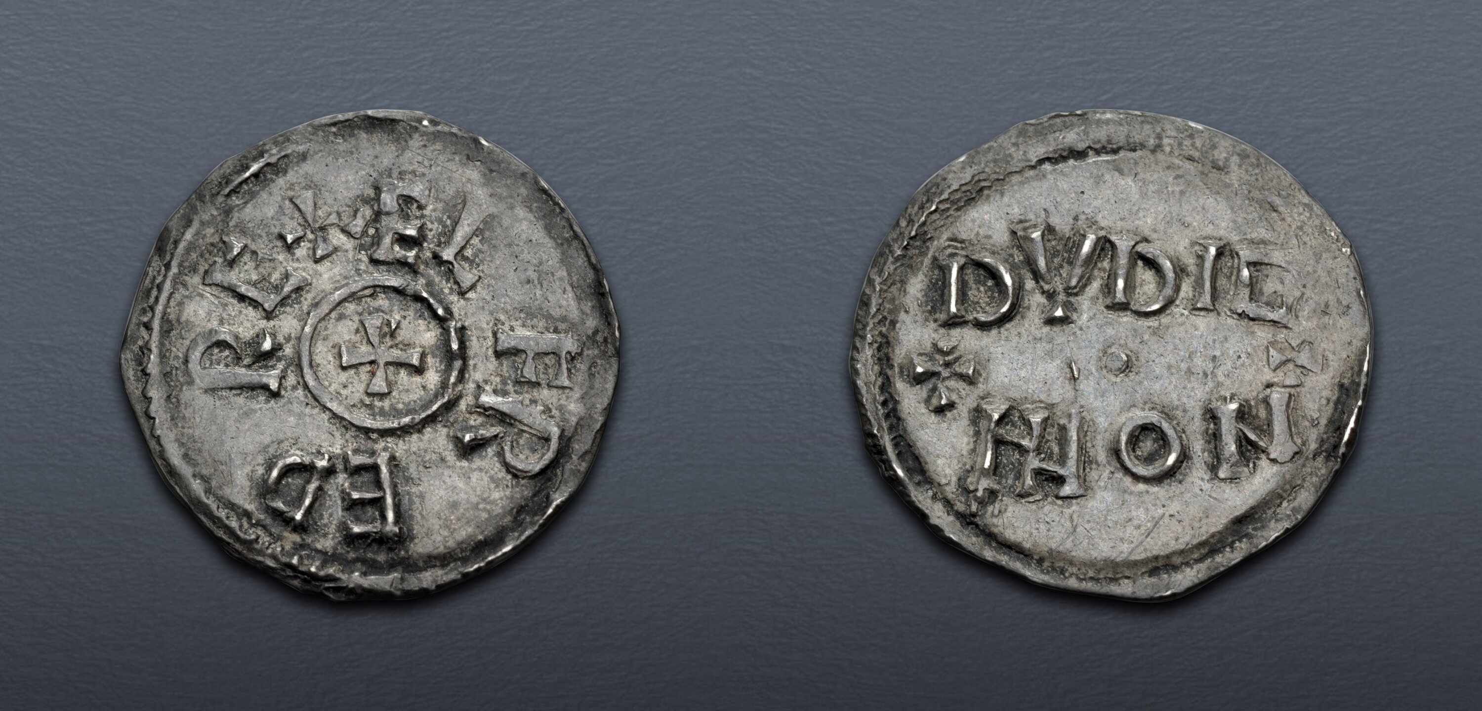 ANGLO-SAXON, Kings of Wessex. Alfred the Great. 871-899. AR Penny (22mm ...
