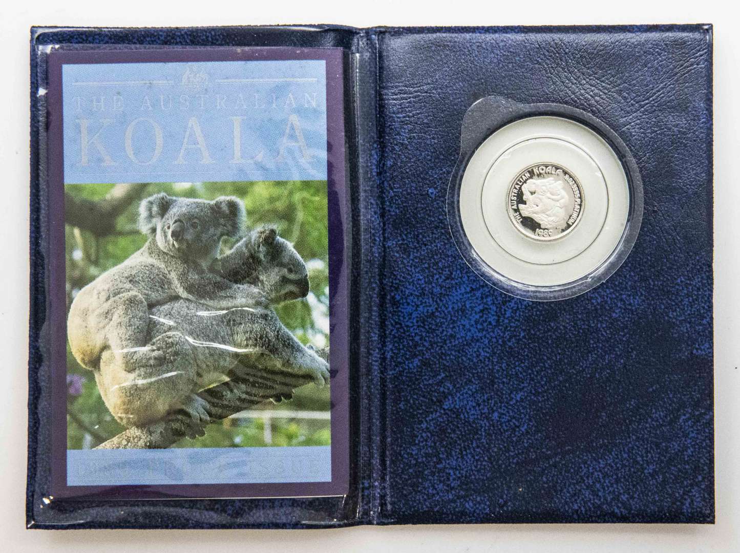 Proof Five Dollars 1989 (Twentieth Ounce platinum) Koala in wallet ...