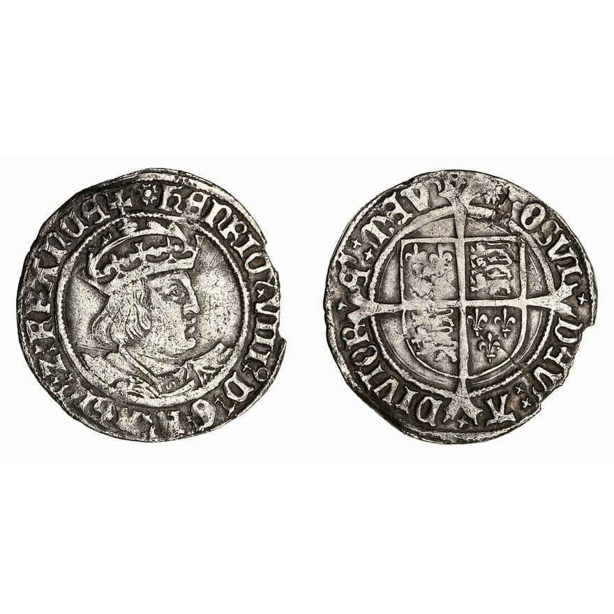 Henry VIII (1509-1547), Second Coinage, Groat, 1526-1544, Tower, single ...