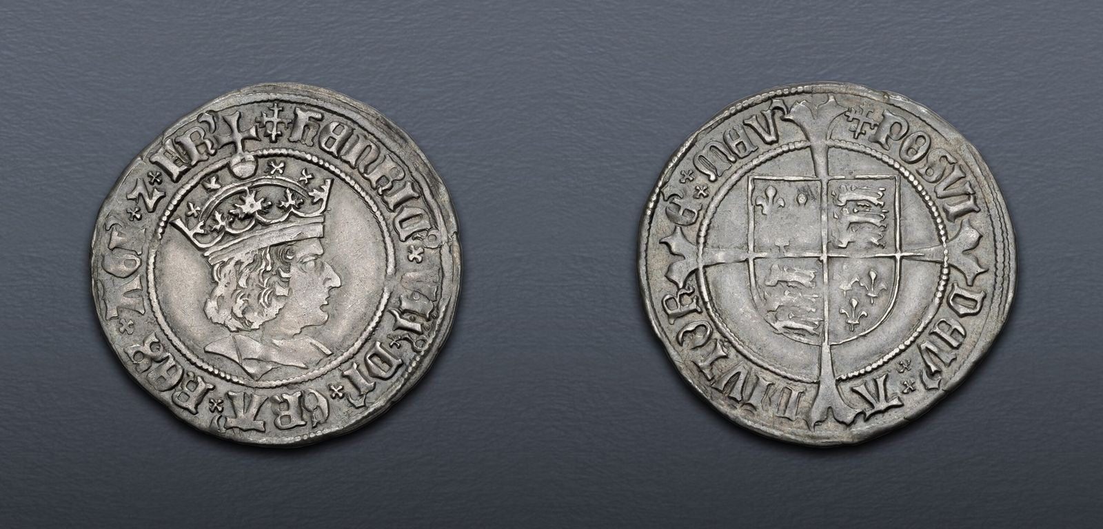 TUDOR. Henry VII. 1485-1509. AR Groat (27mm, 3.01 g, 8h). Regular ...