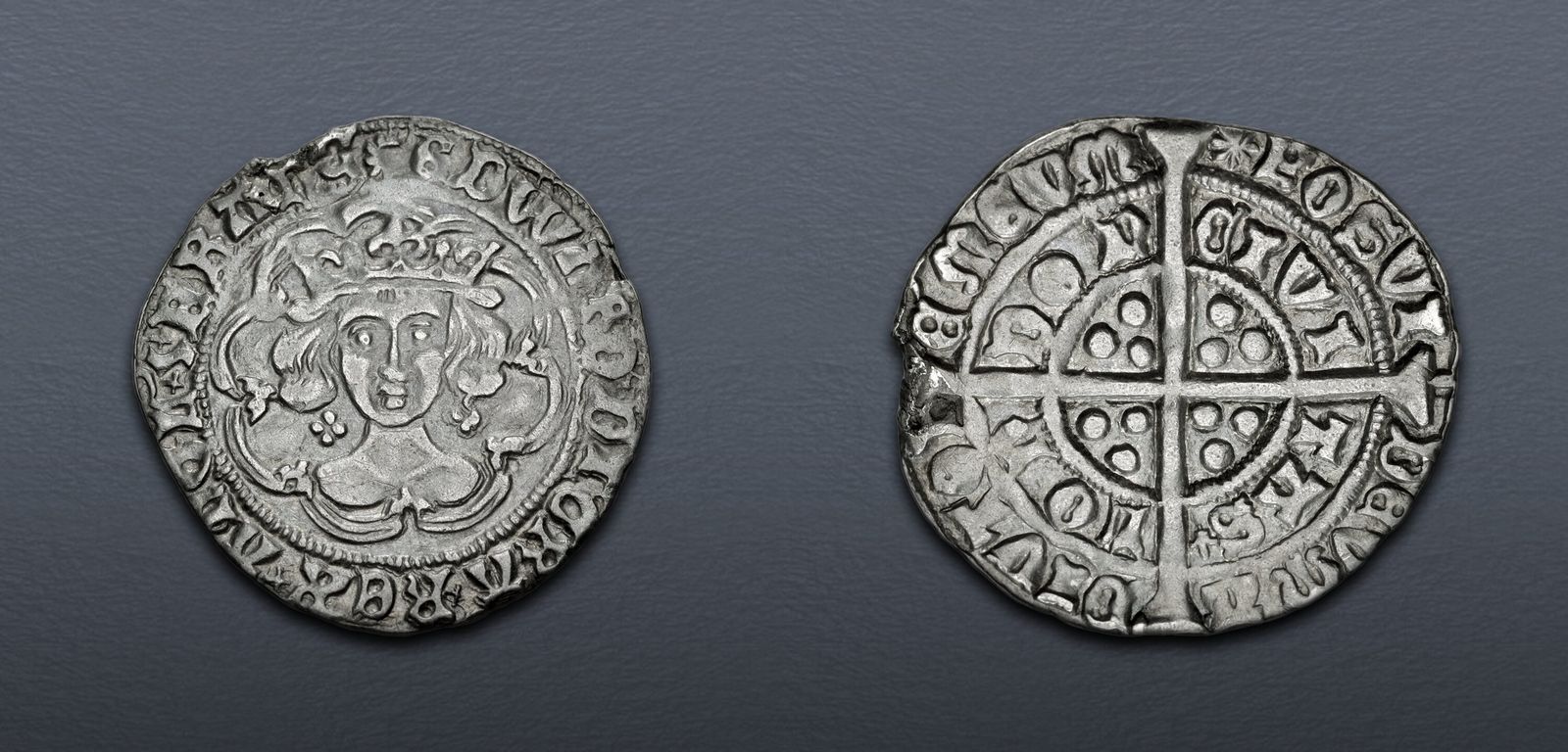 YORK. Edward IV. First reign, 1461-1470. AR Groat (26mm, 3.15 g, 4h ...